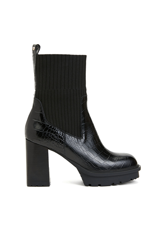 Network - Siyah Kadın Deri Bot - 1092472-052