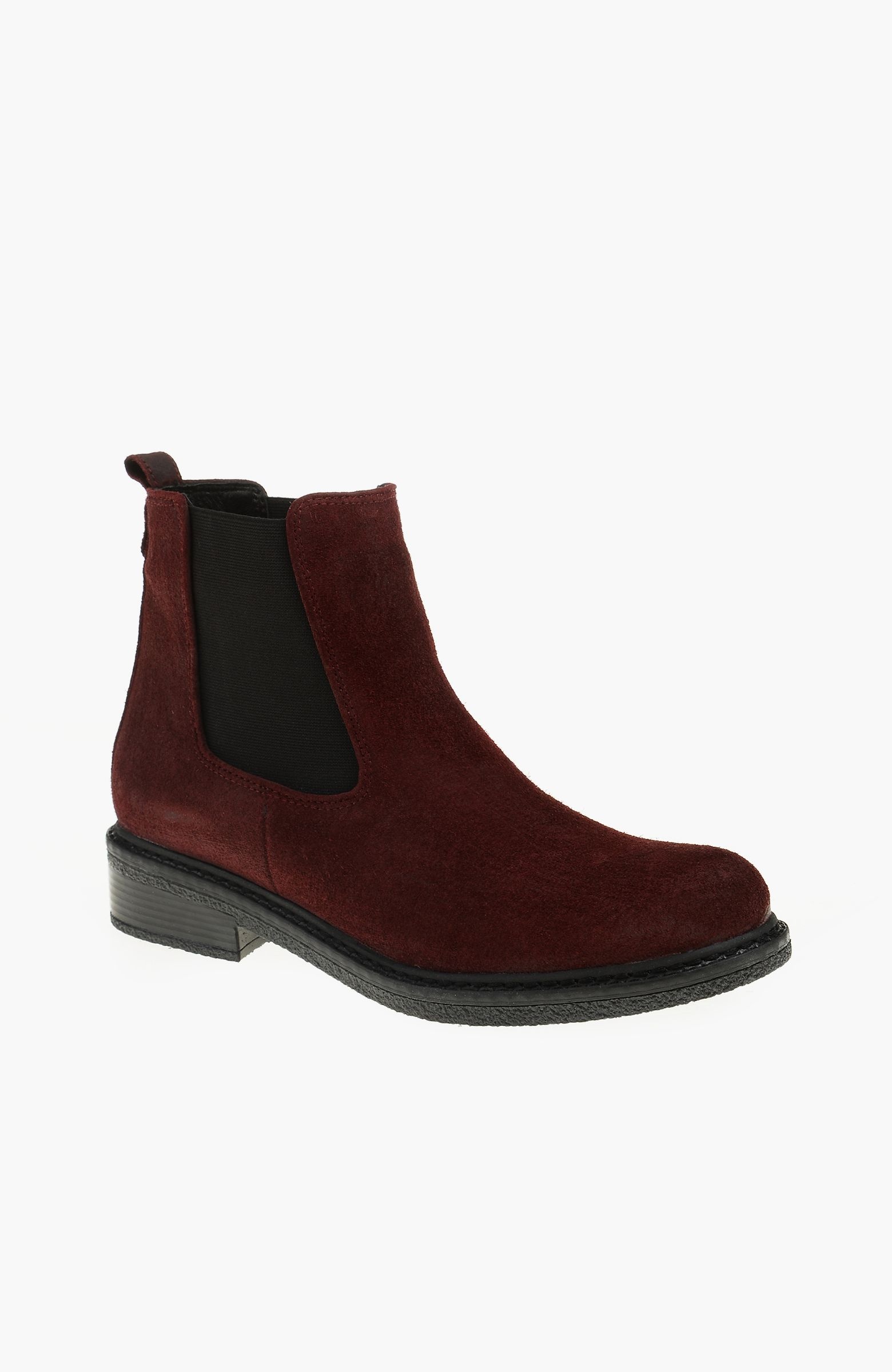 Süet Bordo Kadın Bot