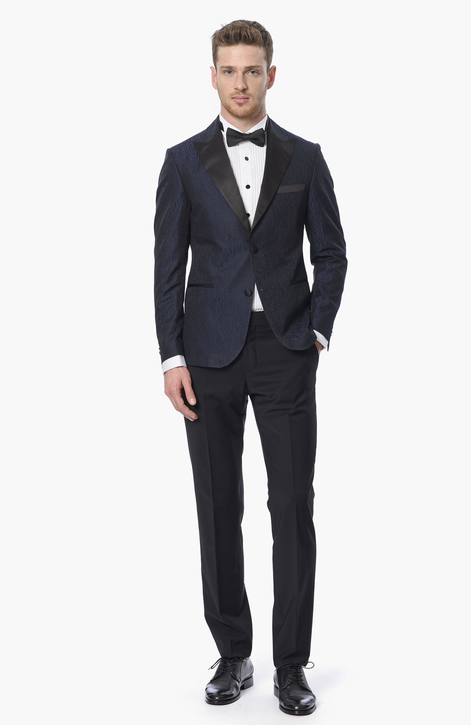 Lacivert Smokin Takım Elbise