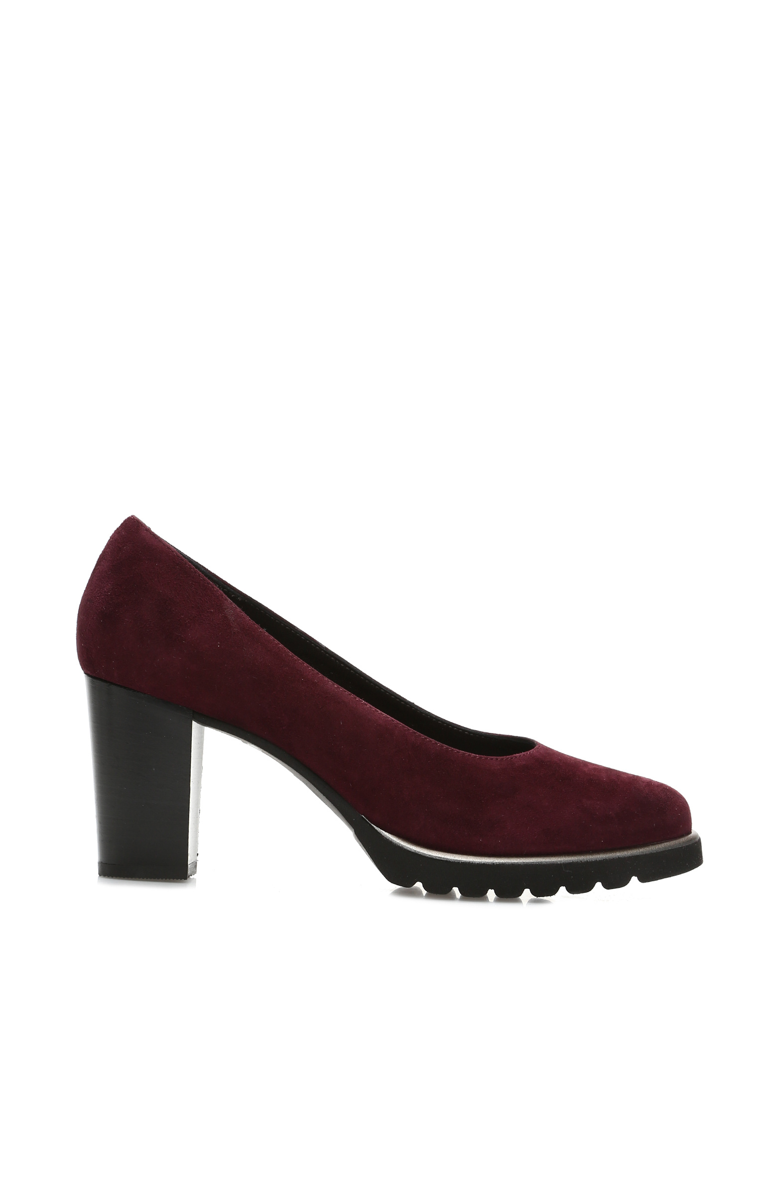 Bordo Süet Kadın Stiletto