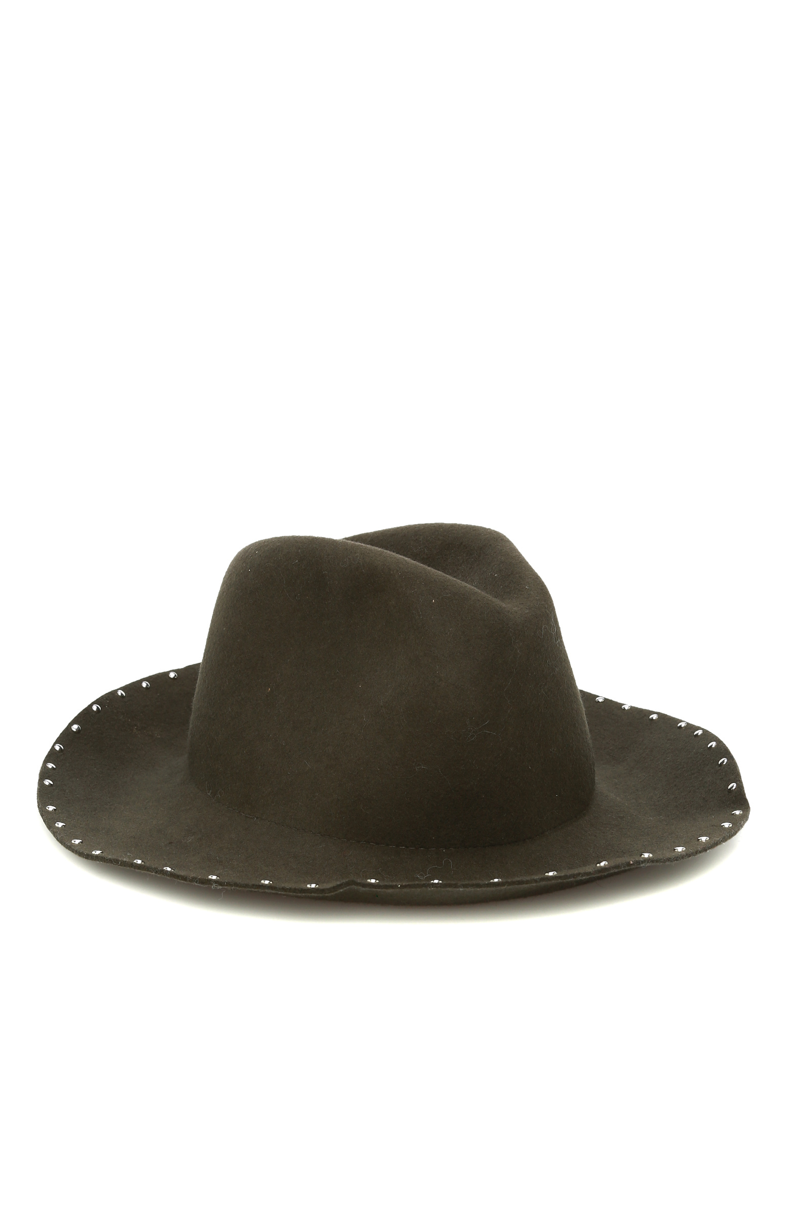 Yün Haki Kadın Şapka