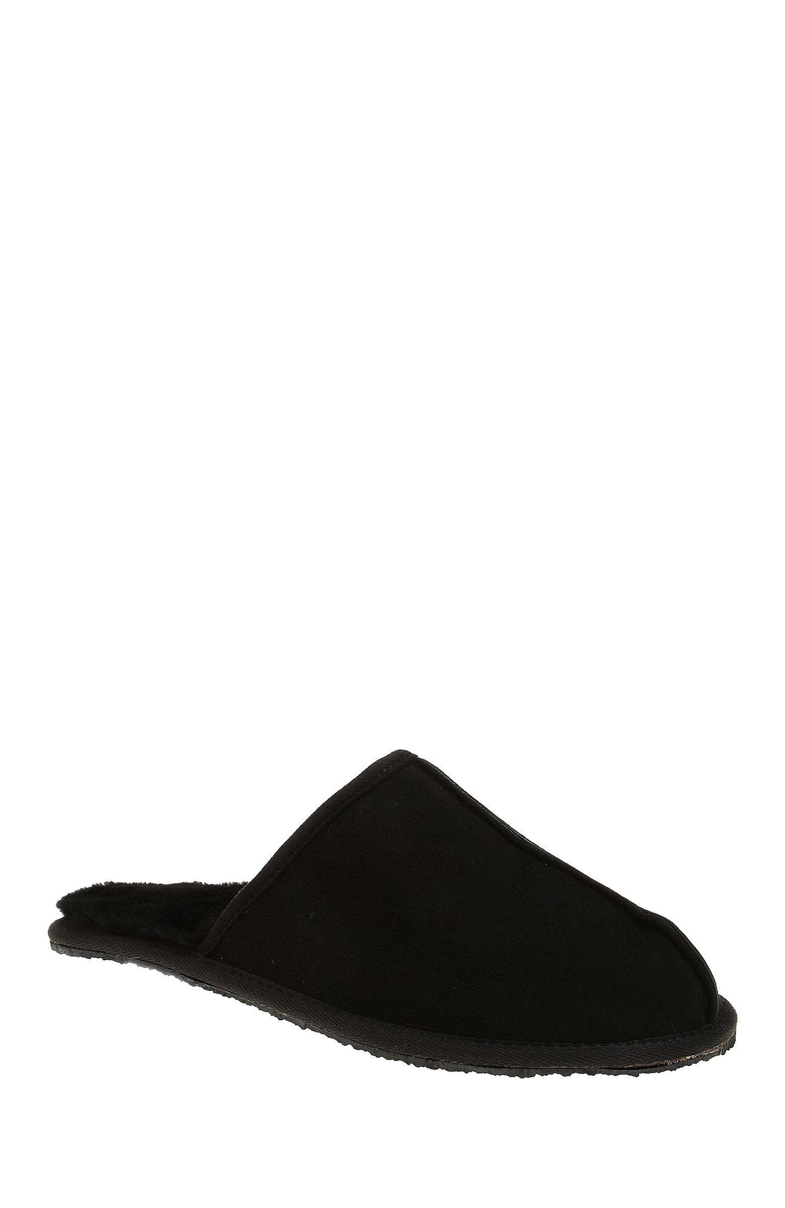 Süet Siyah Erkek Terlik