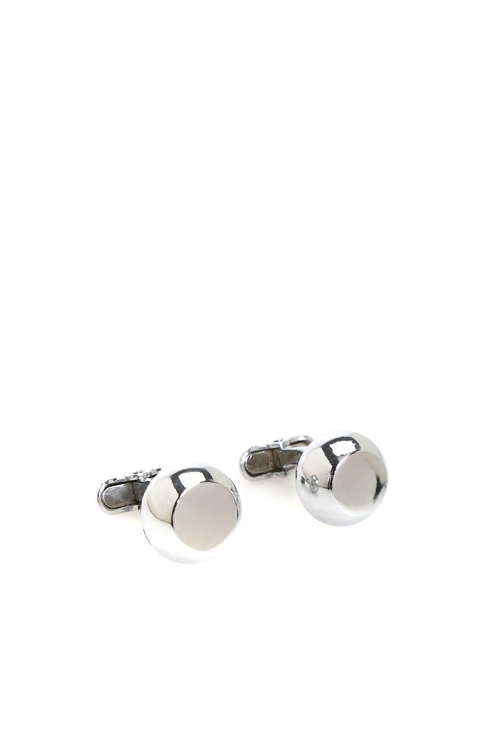 Silver Yuvarlak Kol Düğmesi