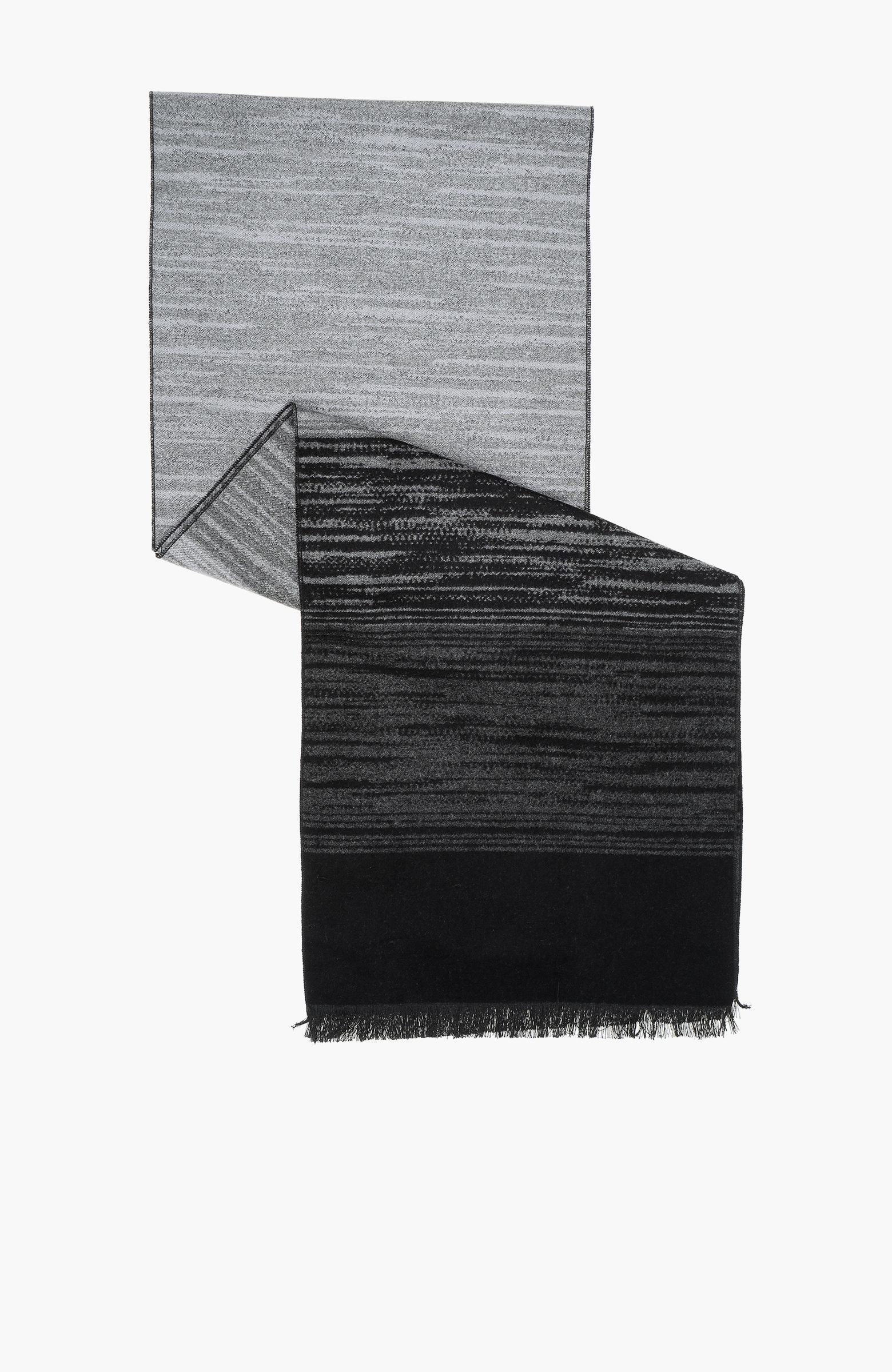 Siyah Gri Erkek Atkı Siyah Gri Erkek Atkı