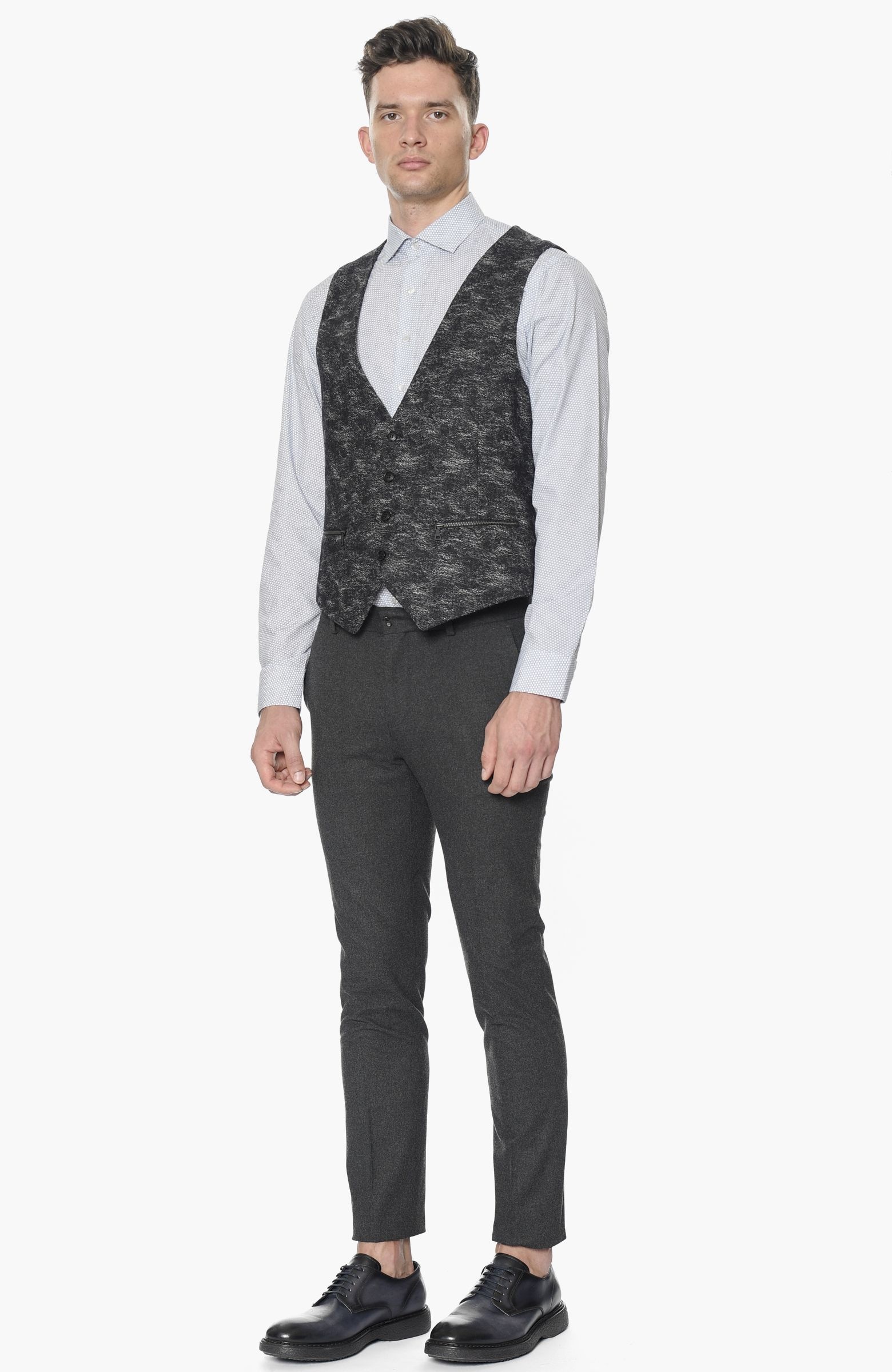 Siyah Antrasit Yelek