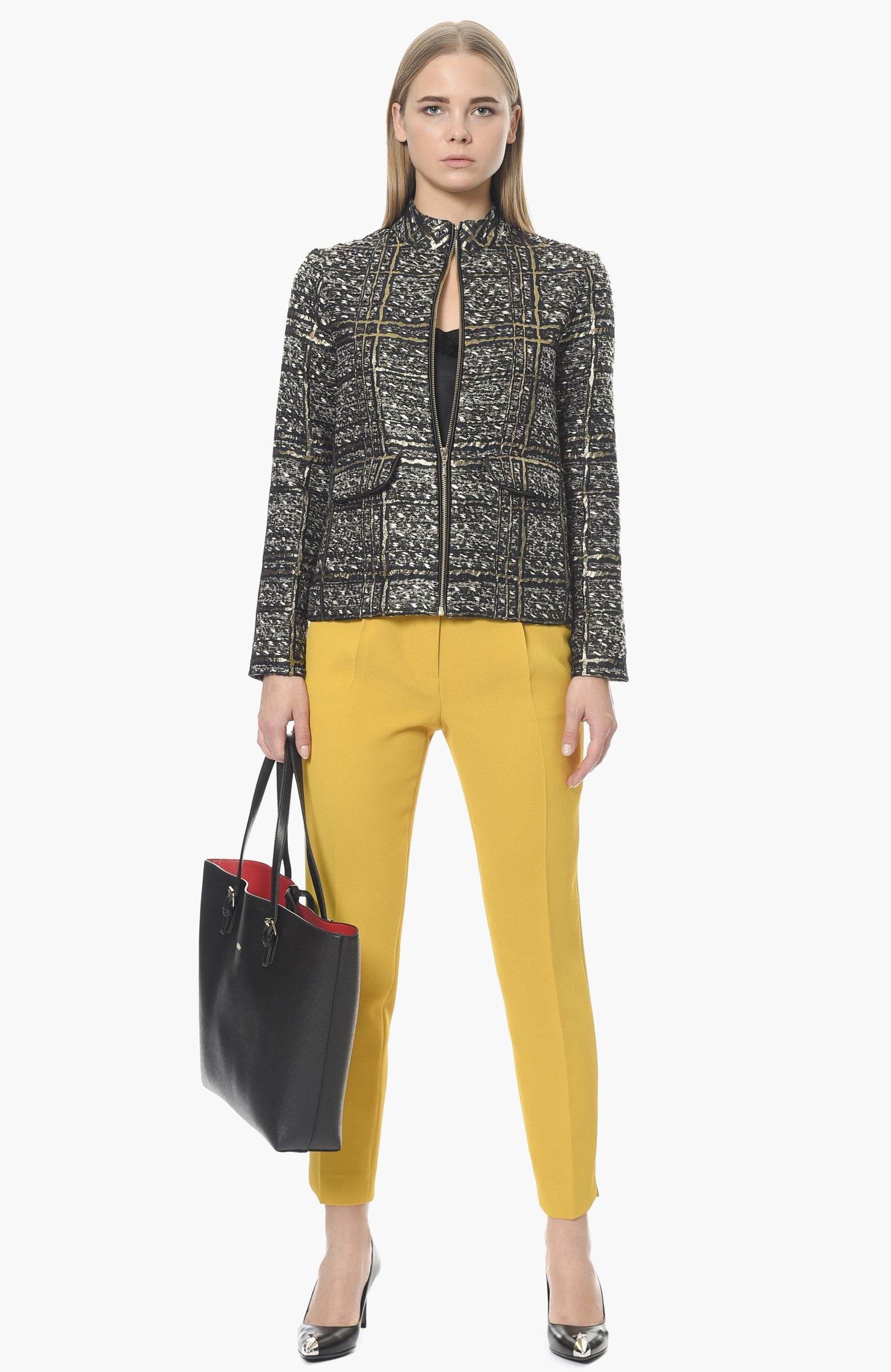 Dik Yaka Lacivert Mont