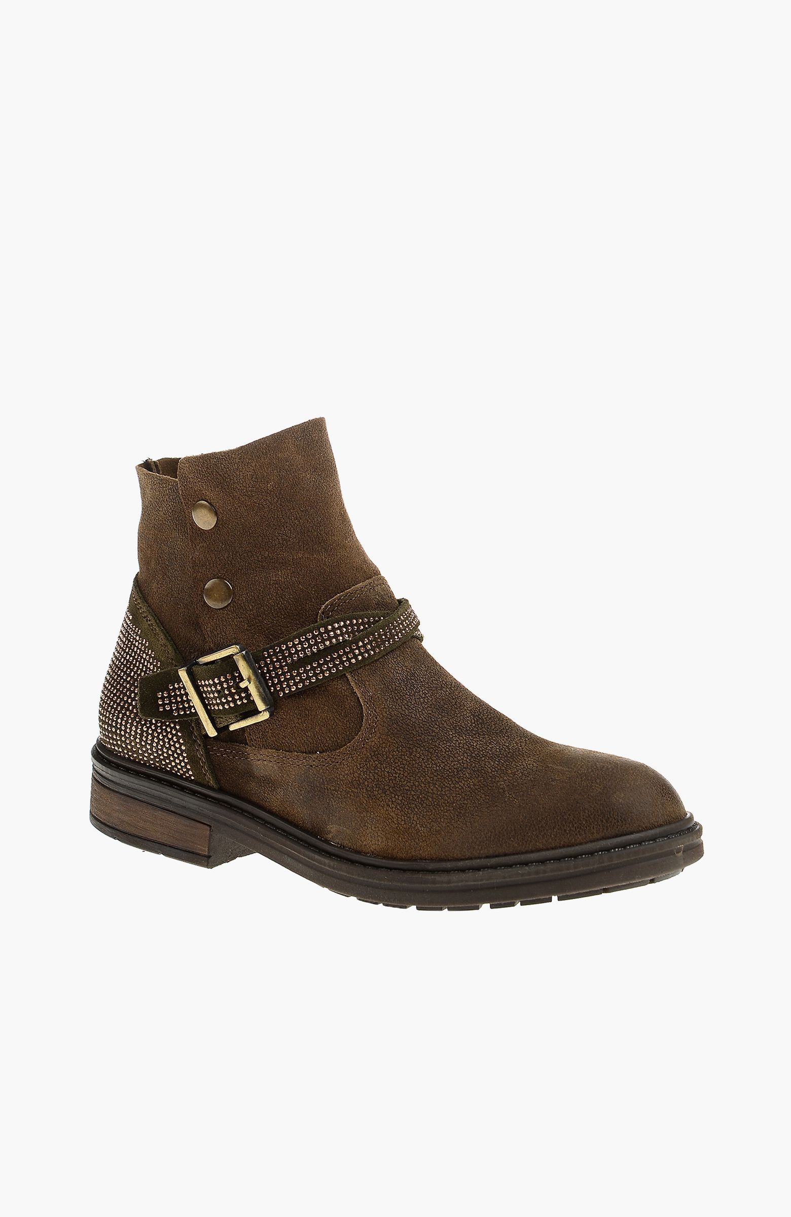 Süet Haki Kadın Bot