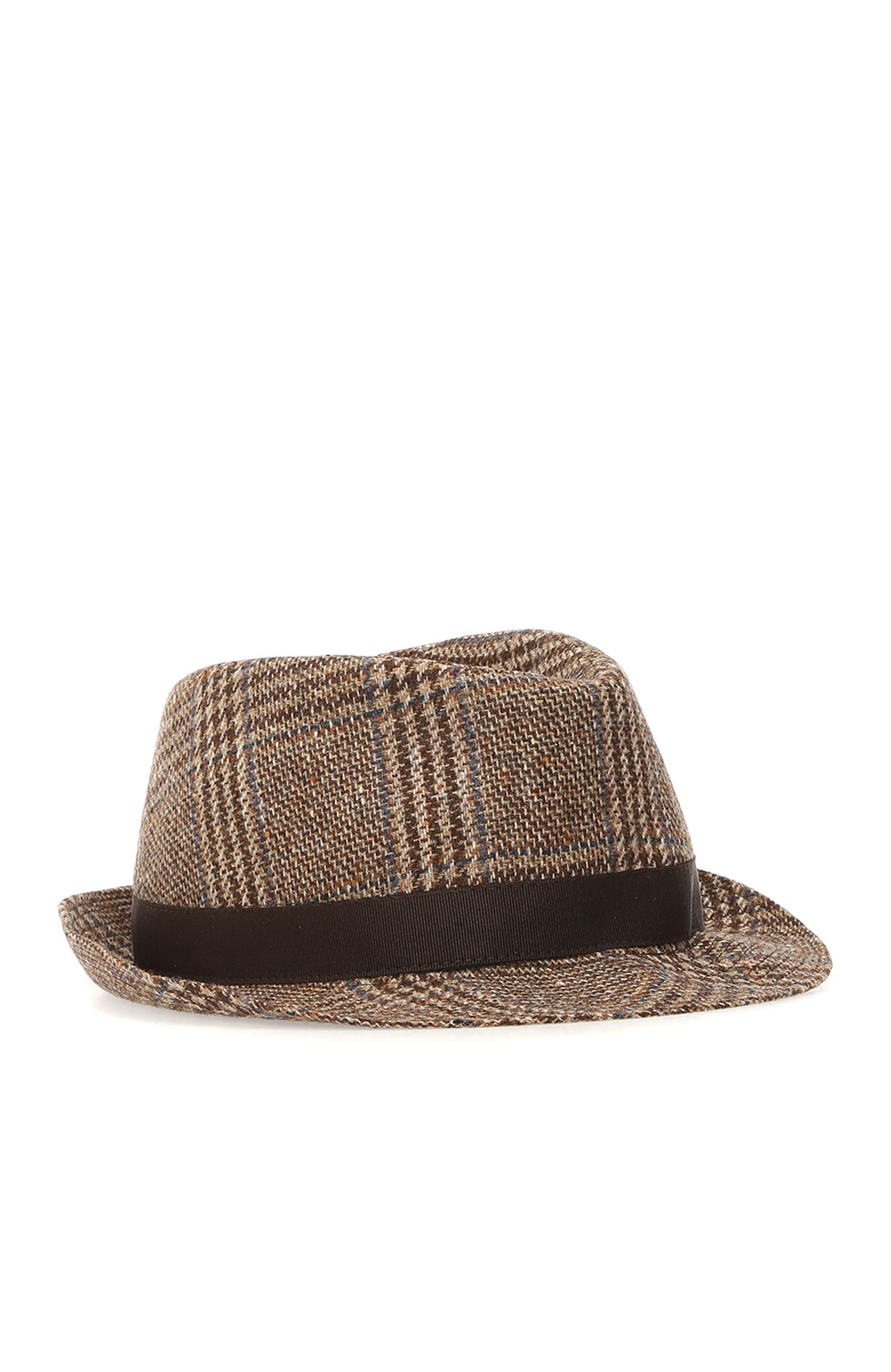 Yün Kahverengi Erkek Şapka