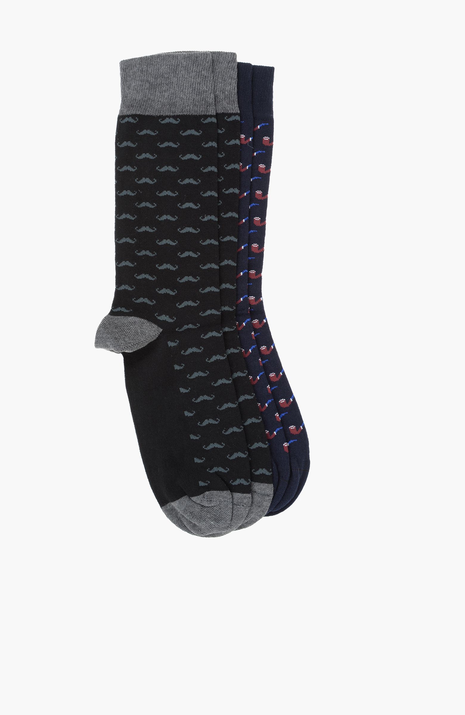 Siyah 2'li Erkek Çorap Seti Siyah 2'li Erkek Çorap Seti