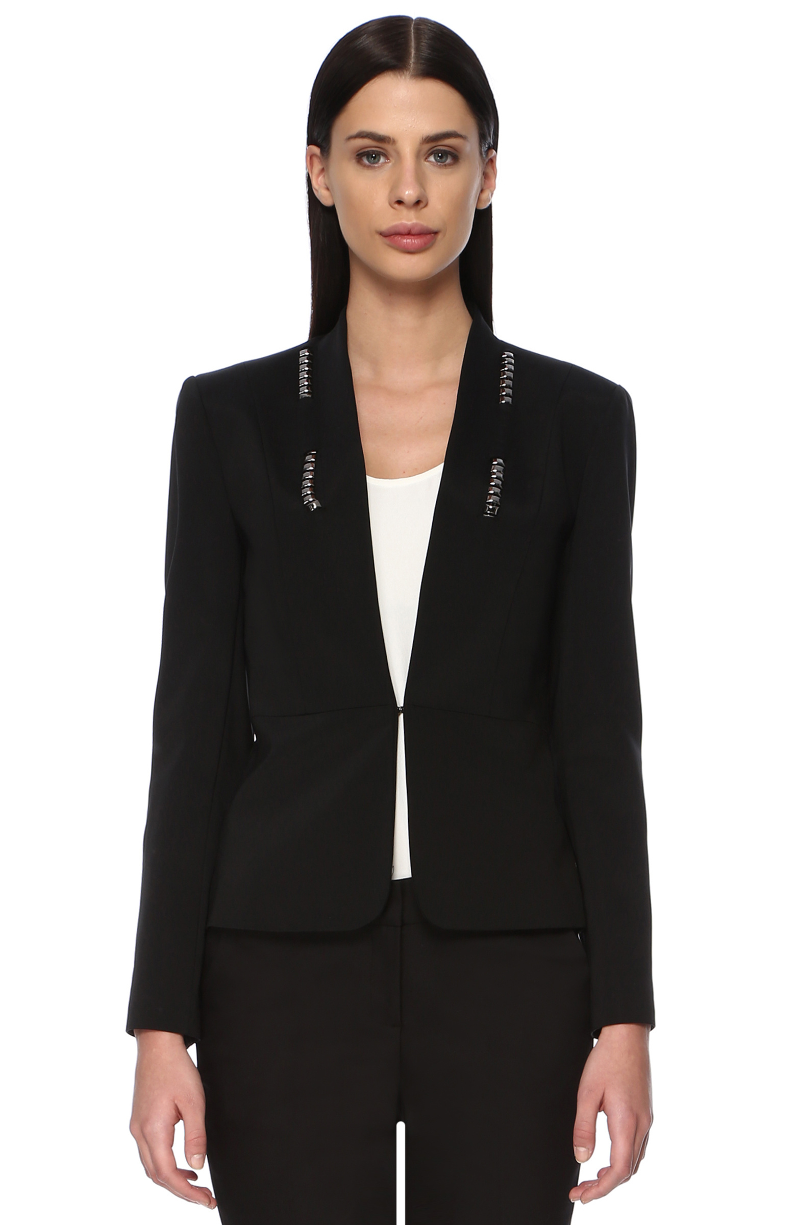 Slım Fit Siyah Ceket