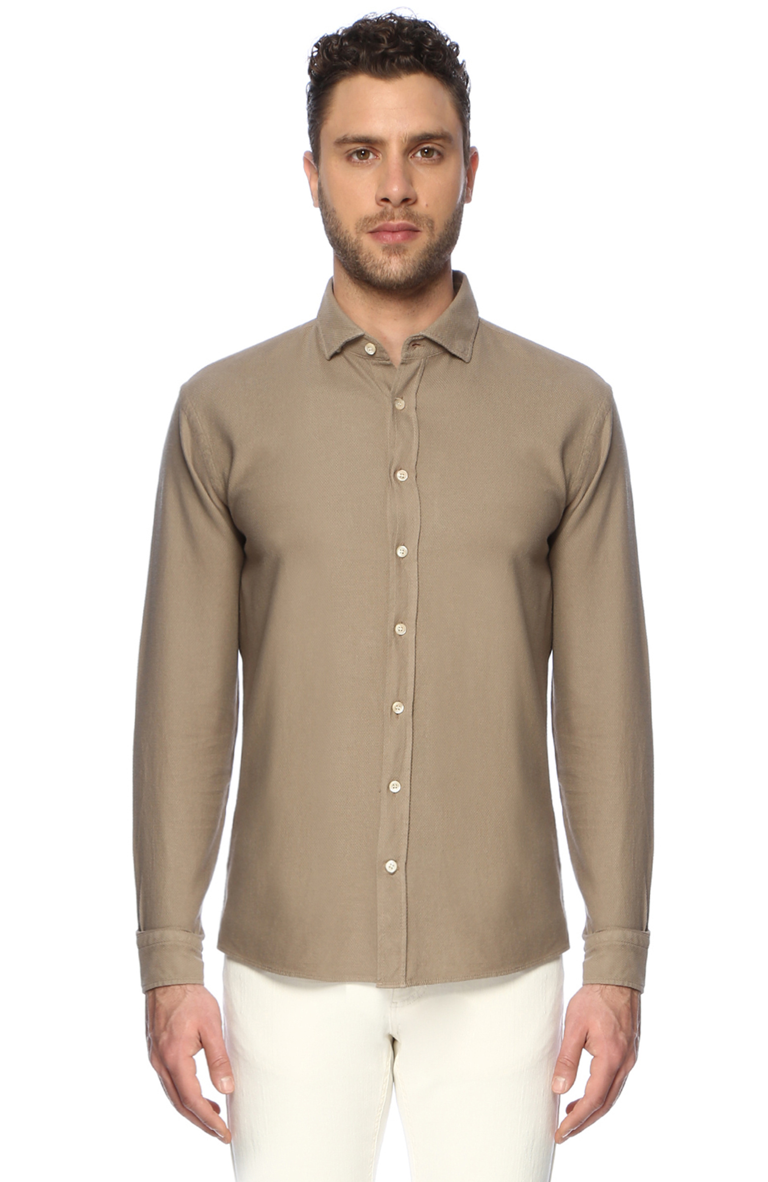 Armürlü Vizon Gömlek