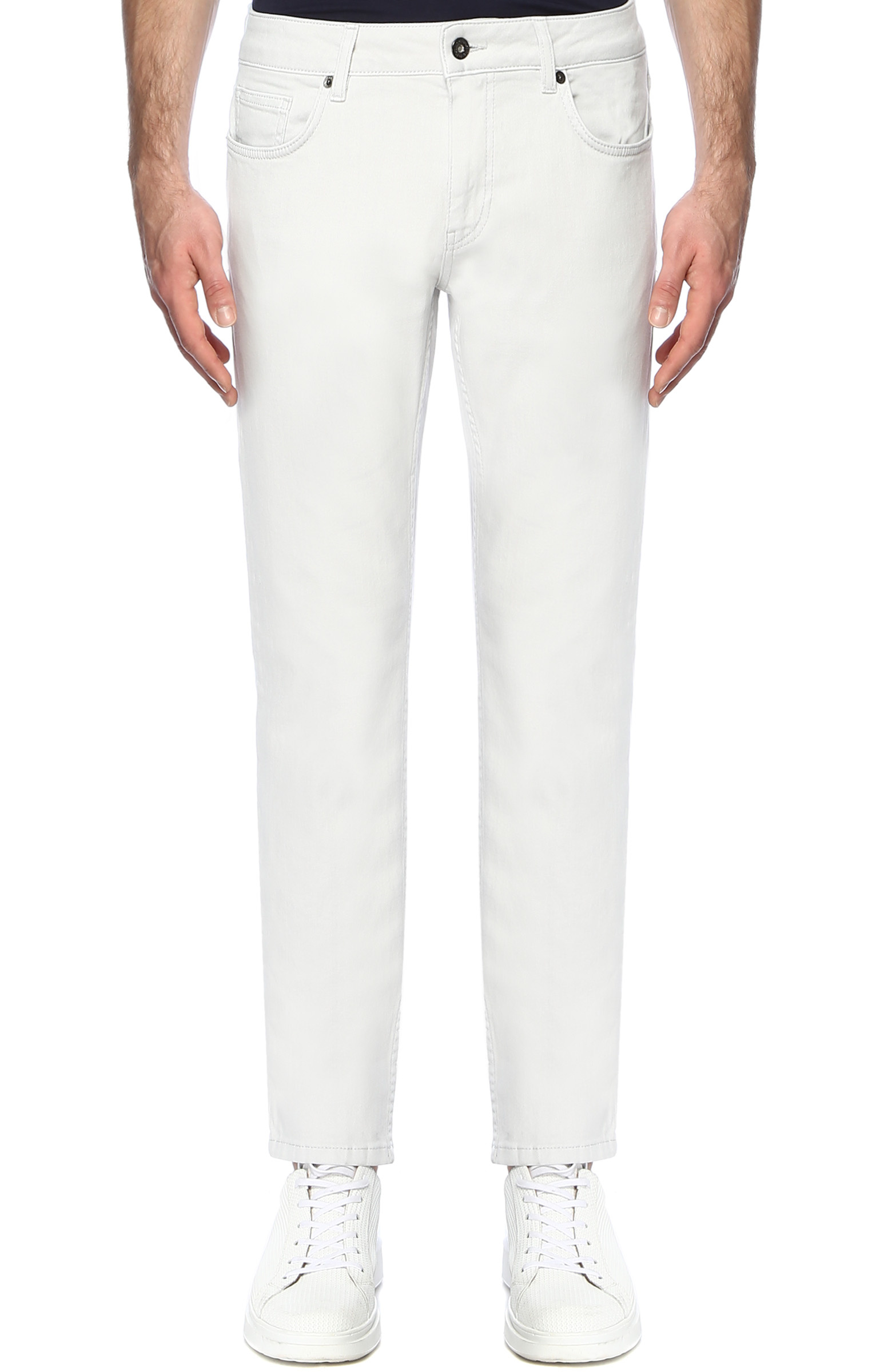 Slım Fit Taş Casual Pantolon