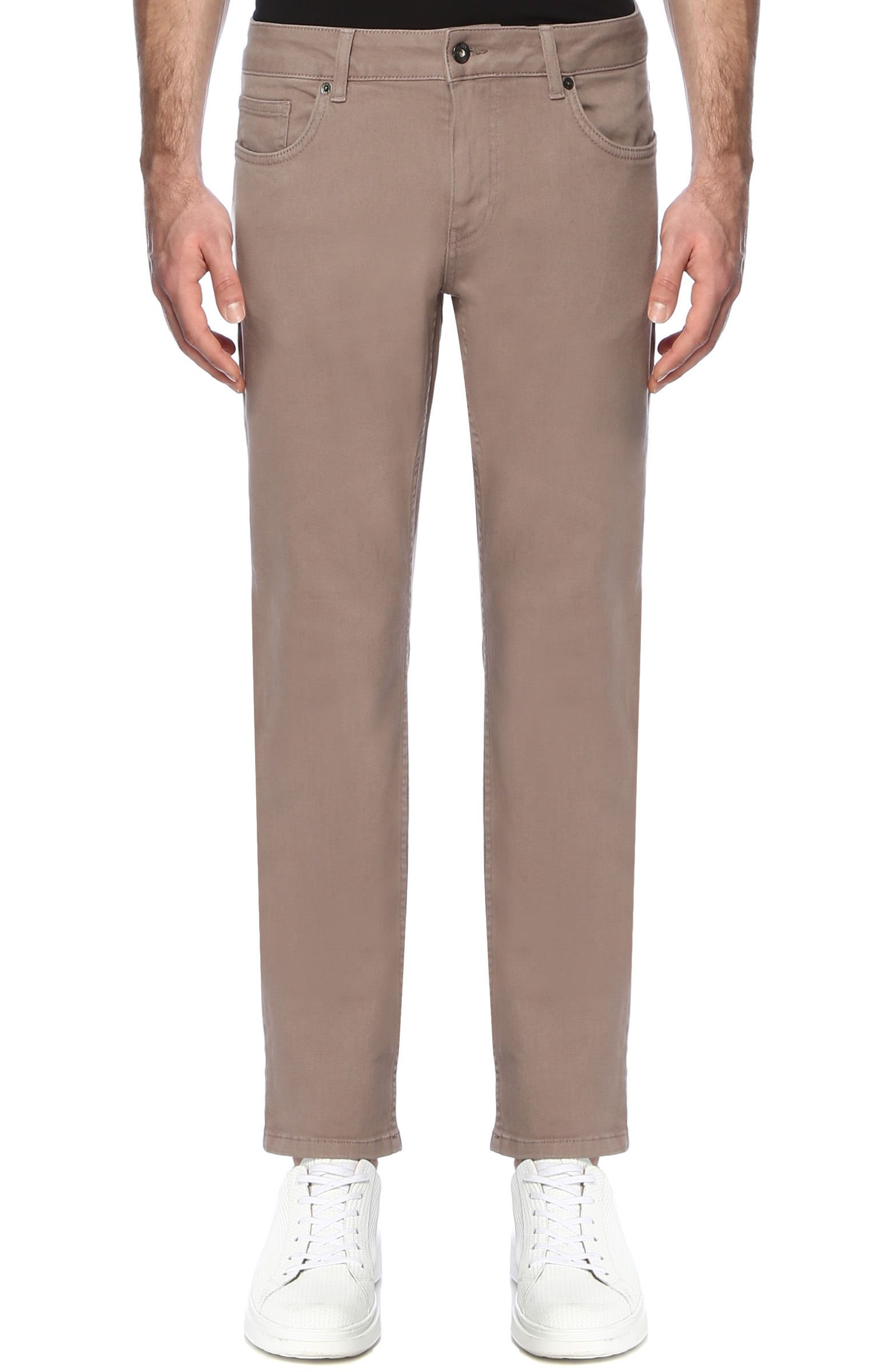 Slım Fit Vizon Casual Pantolon Slım Fit Vizon Casual Pantolon