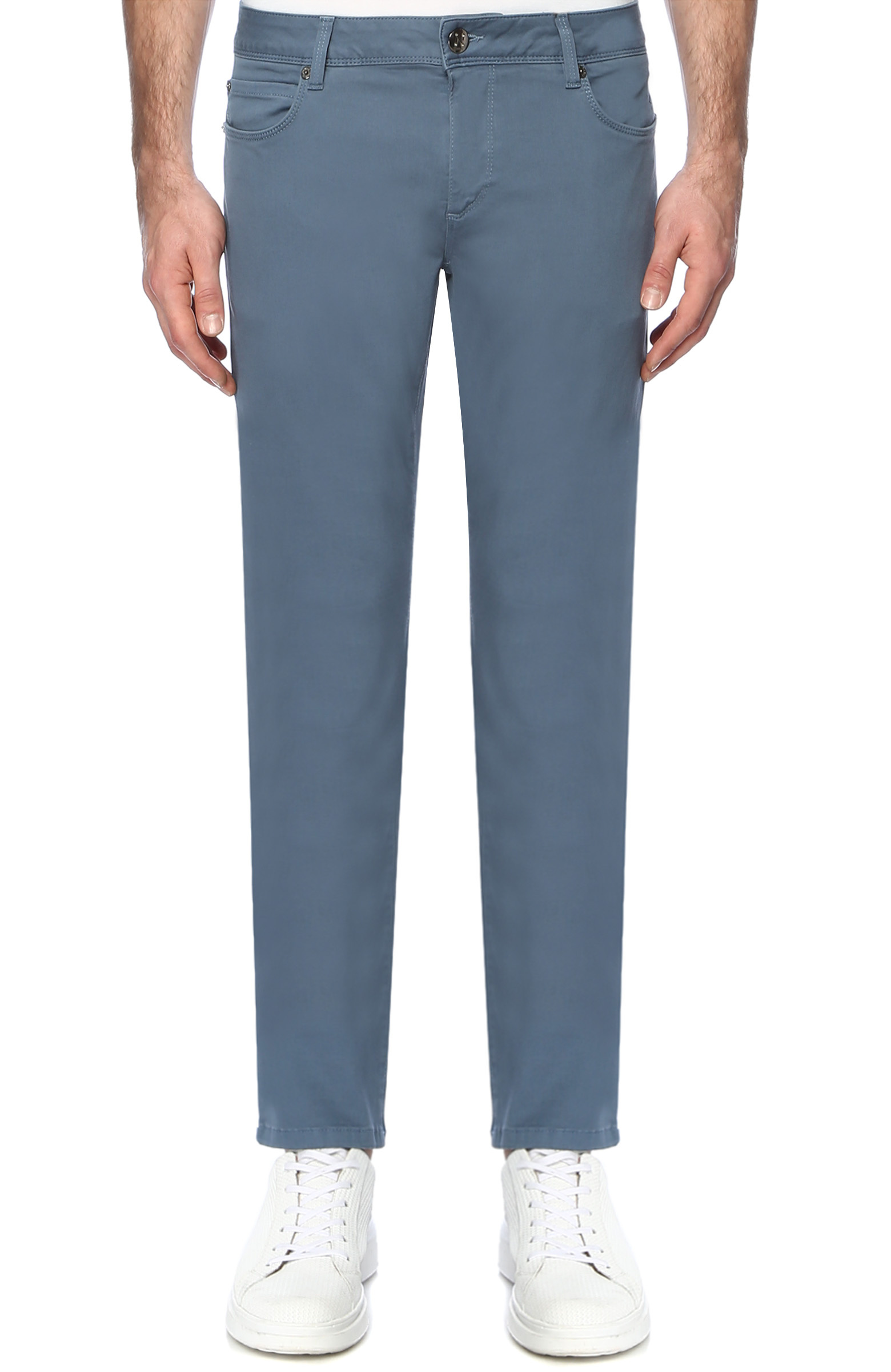 Skinny Mavi Casual Pantolon Skinny Mavi Casual Pantolon