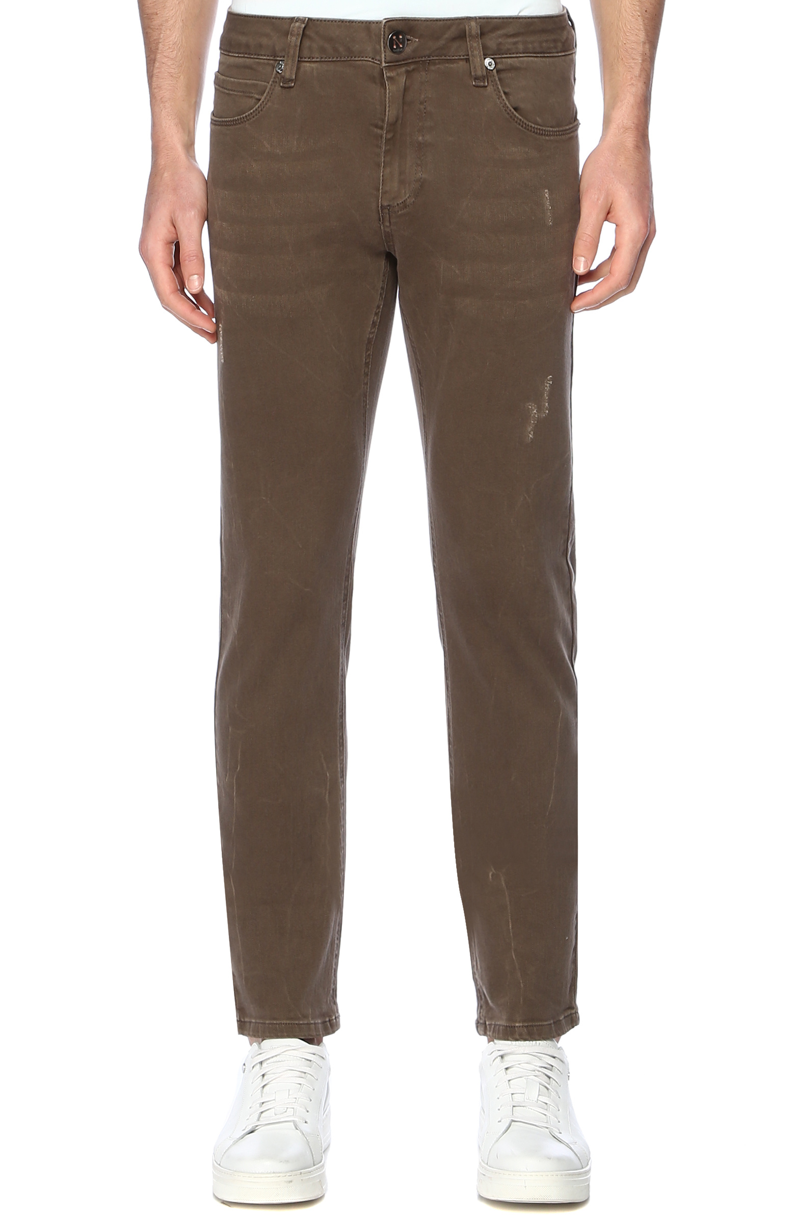 Skınny Vizon Casual Pantolon Skınny Vizon Casual Pantolon