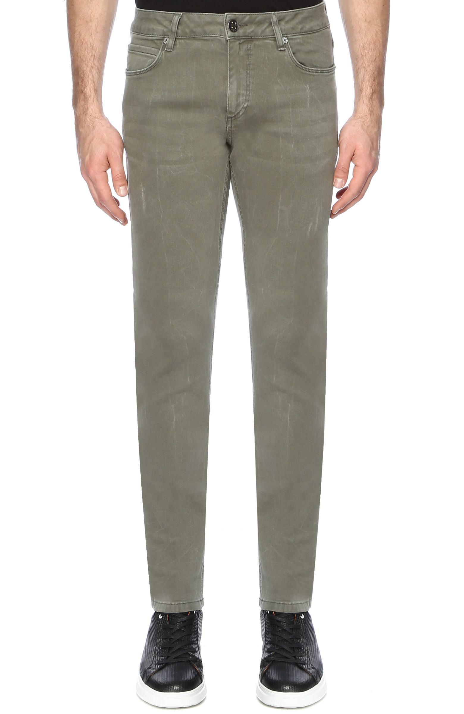 Skınny Haki Casual Pantolon Skınny Haki Casual Pantolon