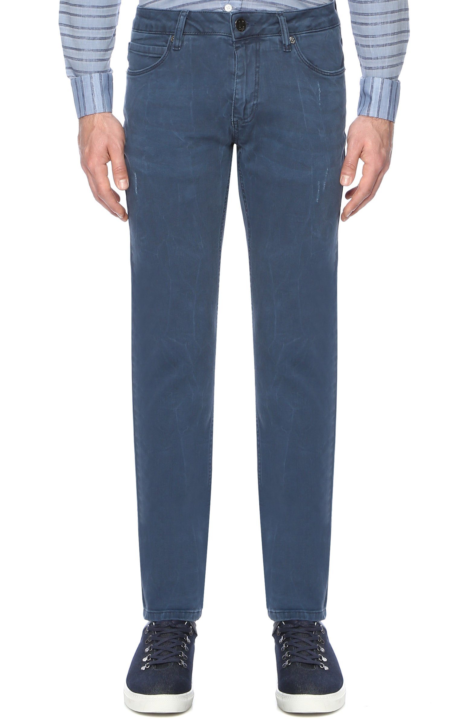 Skınny Indigo Casual Pantolon Skınny Indigo Casual Pantolon