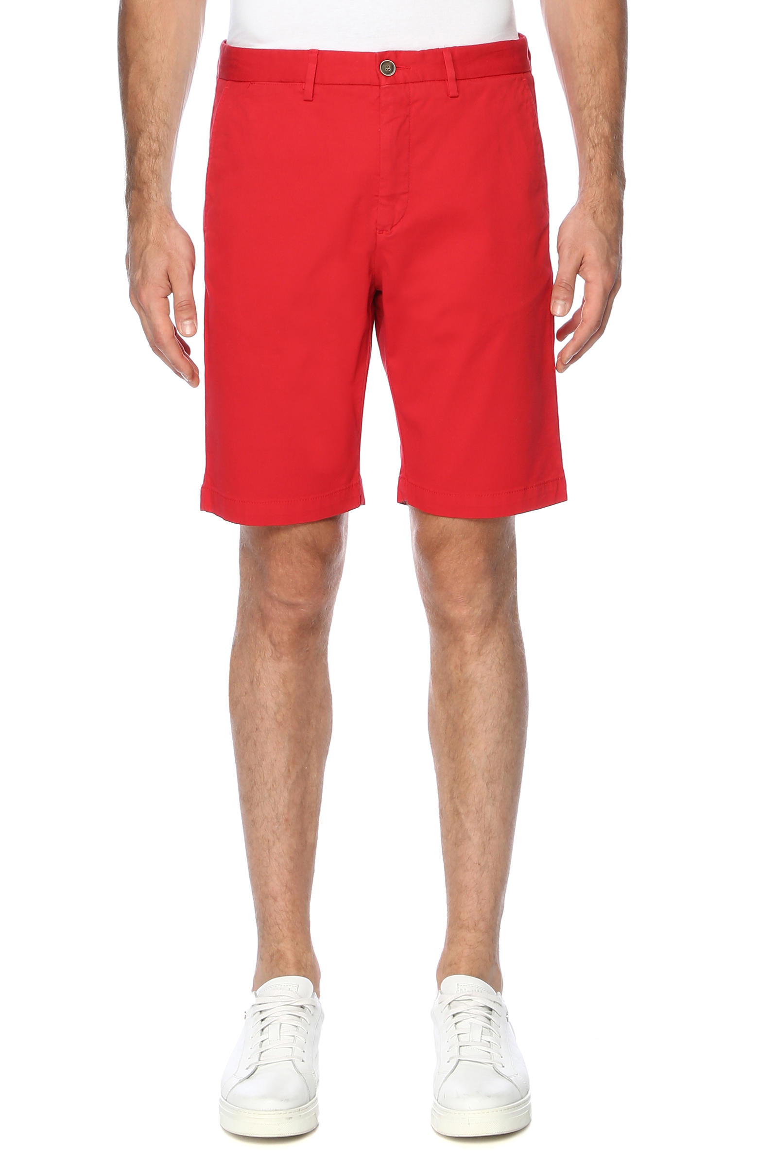 Diyagonal Desen Kırmızı Şort Diyagonal Desen Kırmızı Şort