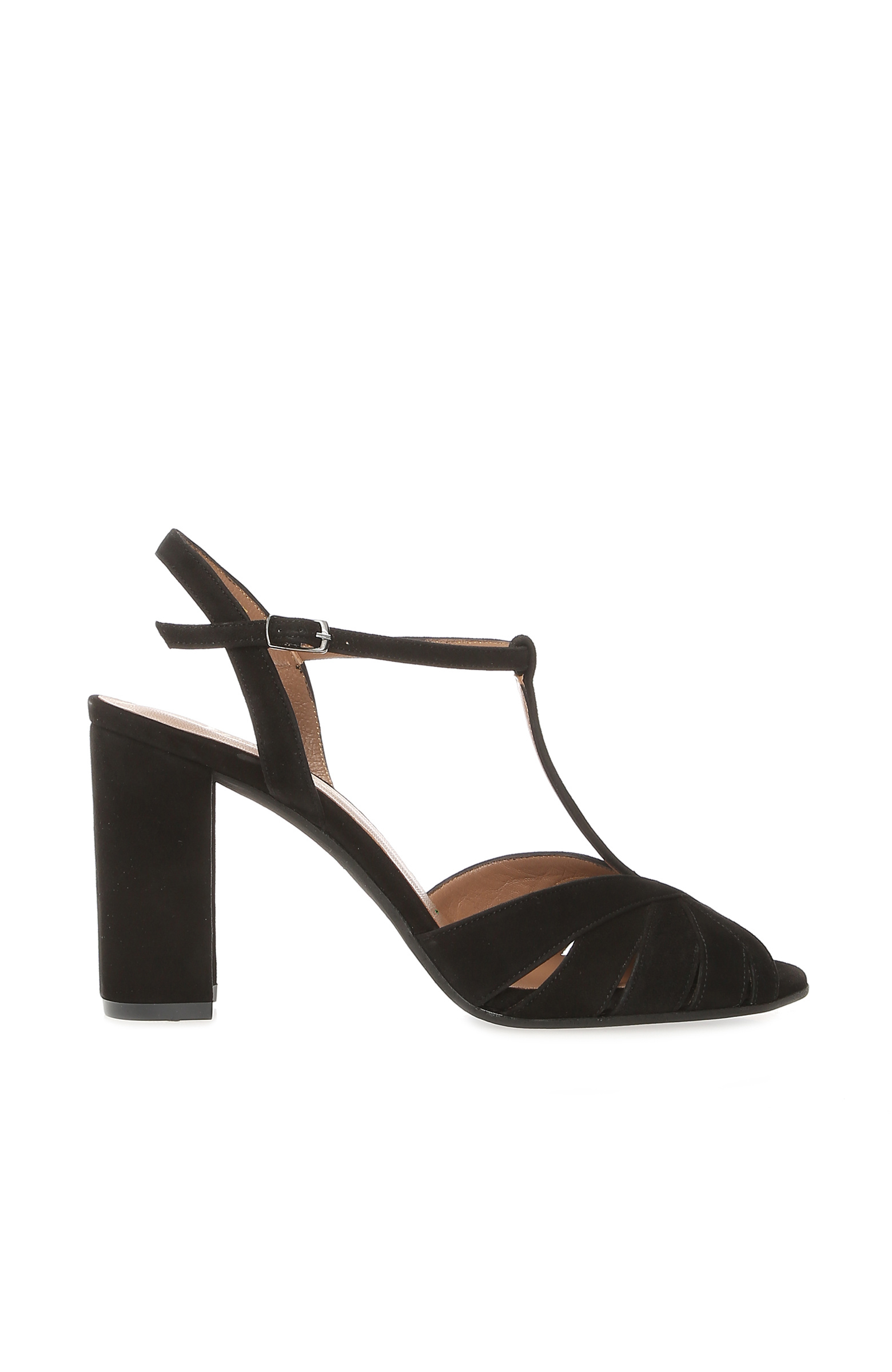 Süet Siyah Kadın Sandalet