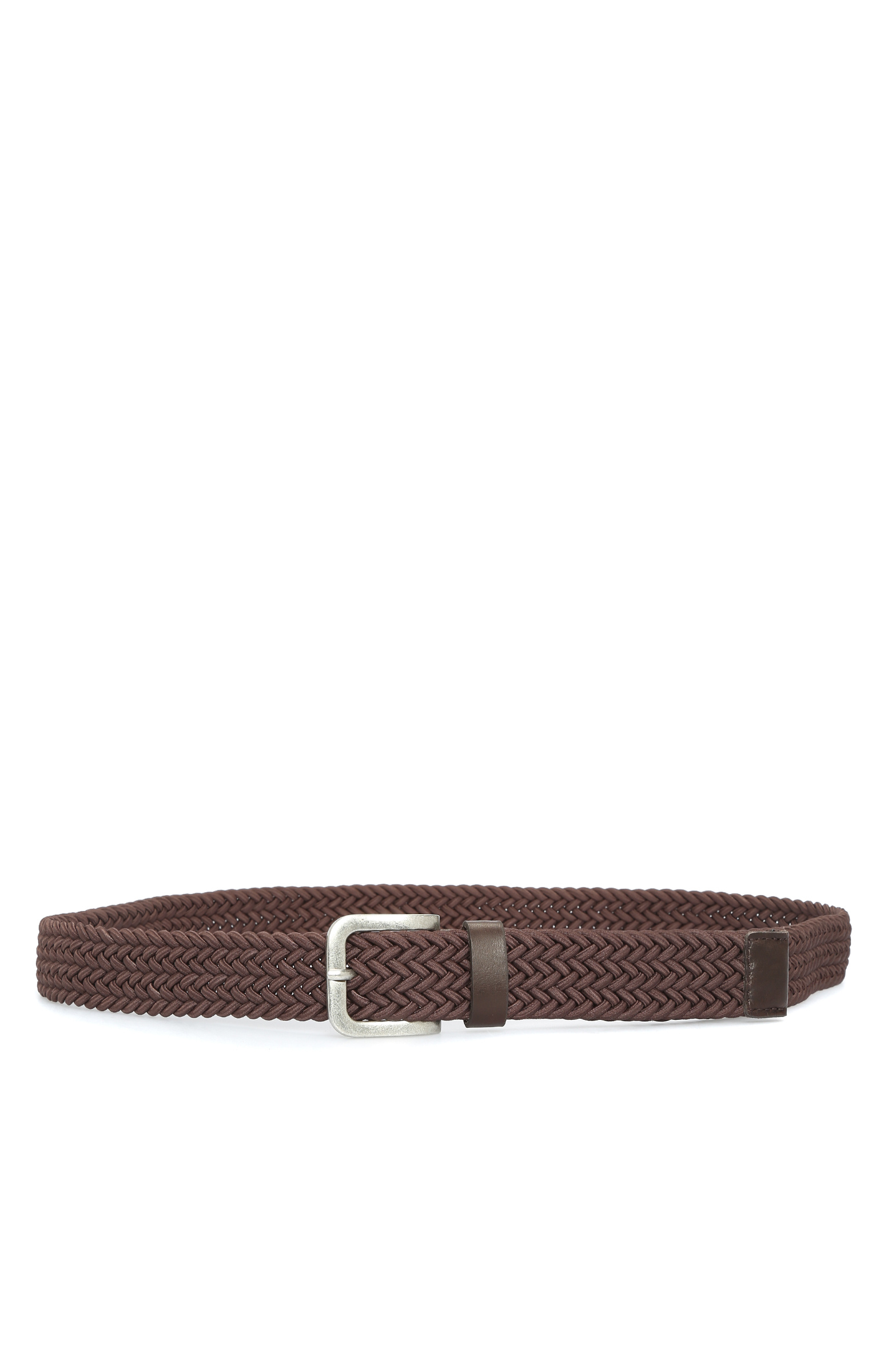 Örgü Kahverengi Erkek Kemer