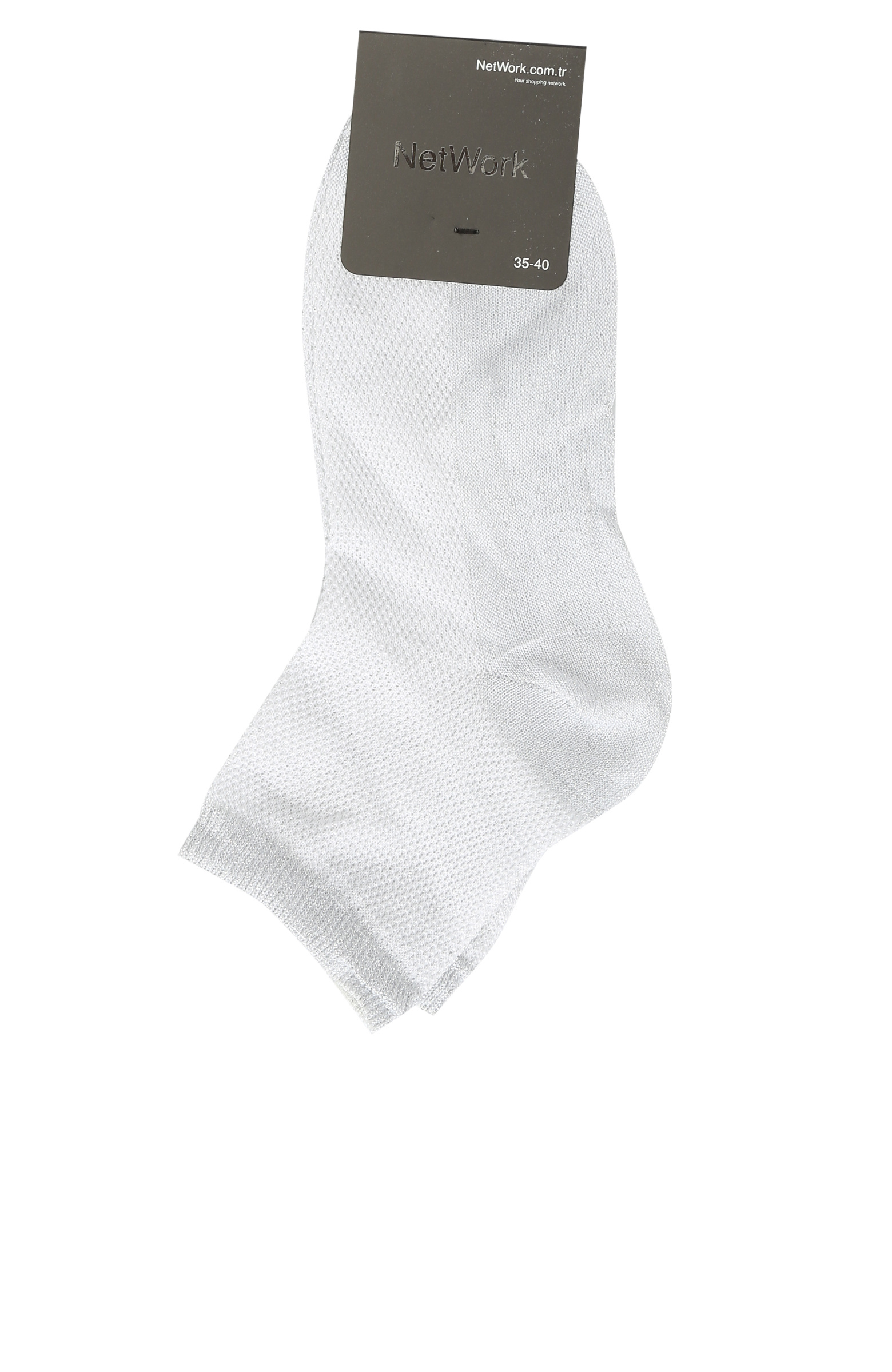 Beyaz Kadın Çorap