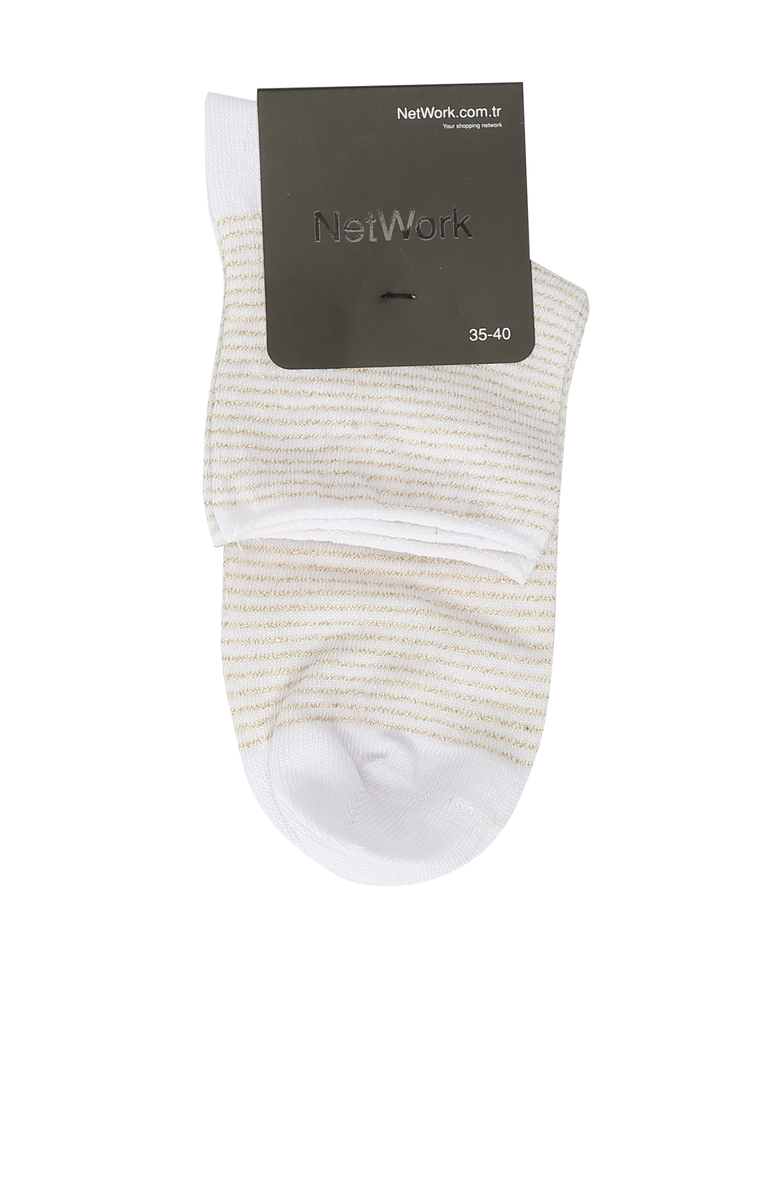 Beyaz Kadın Çorap