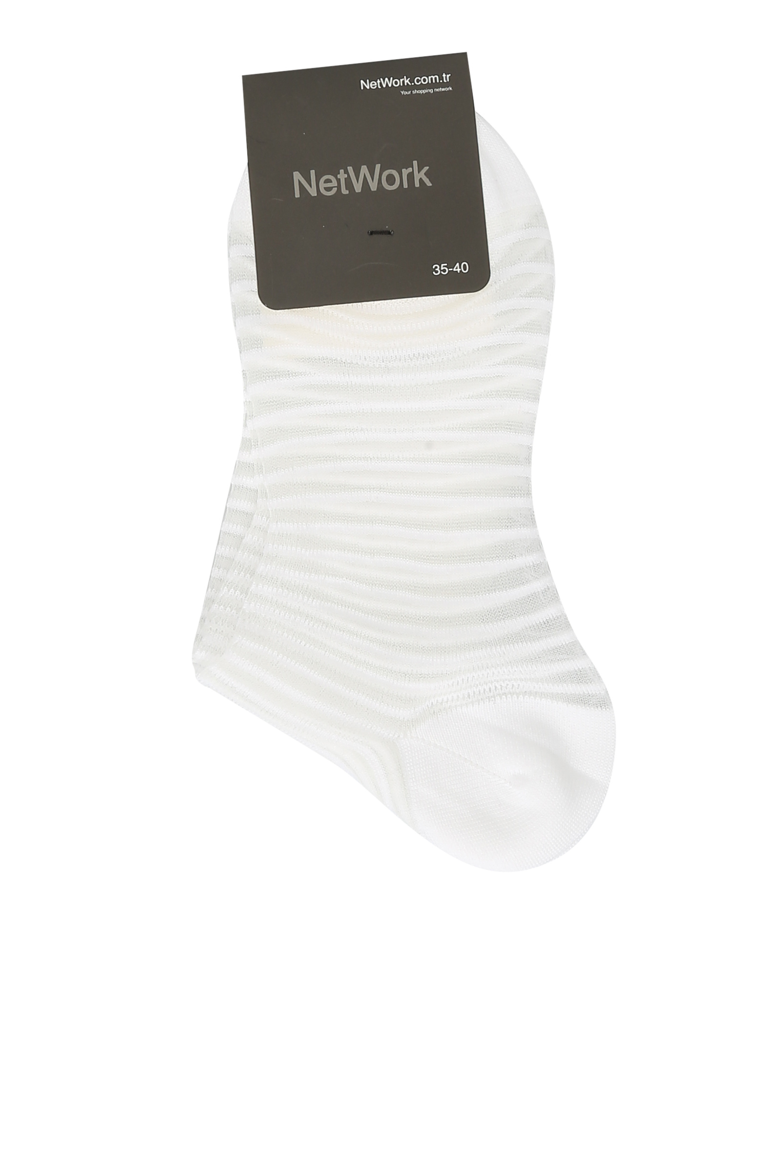 Beyaz Kadın Çorap