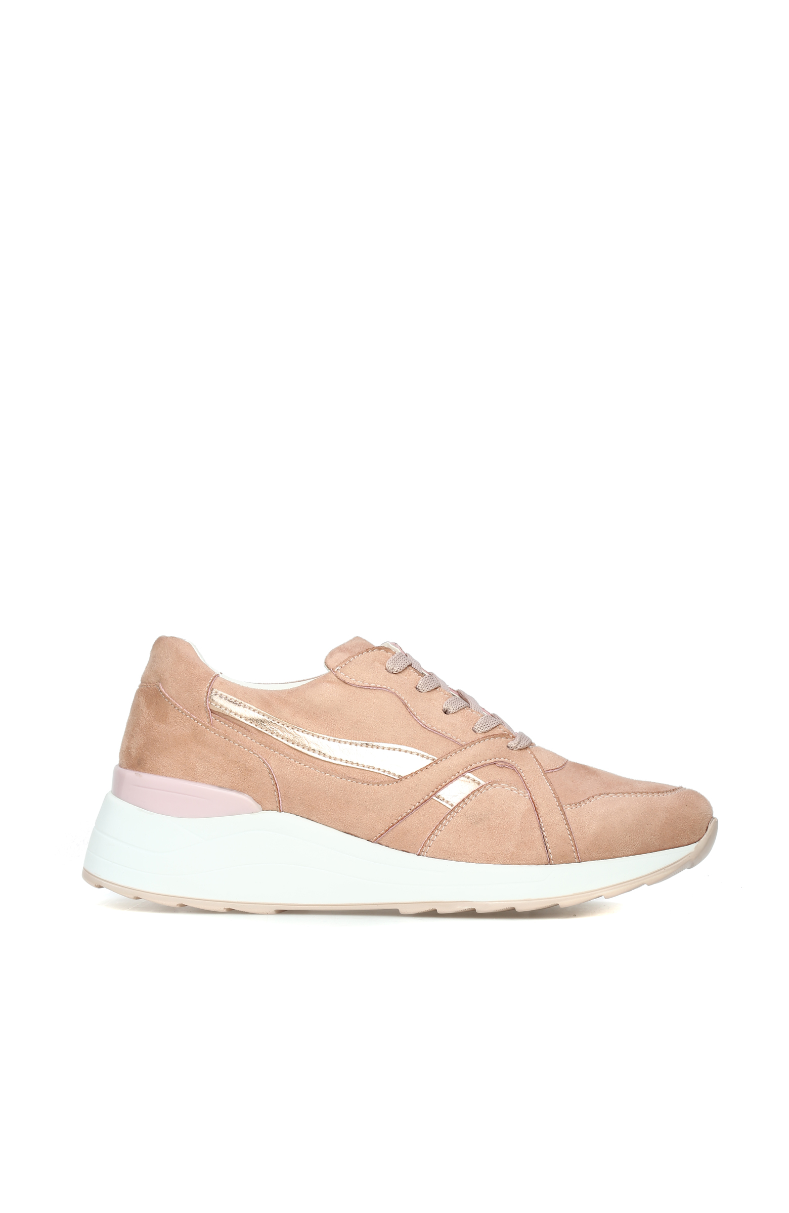 Süet Pudra Rengi Kadın Sneaker Süet Pudra Rengi Kadın Sneaker