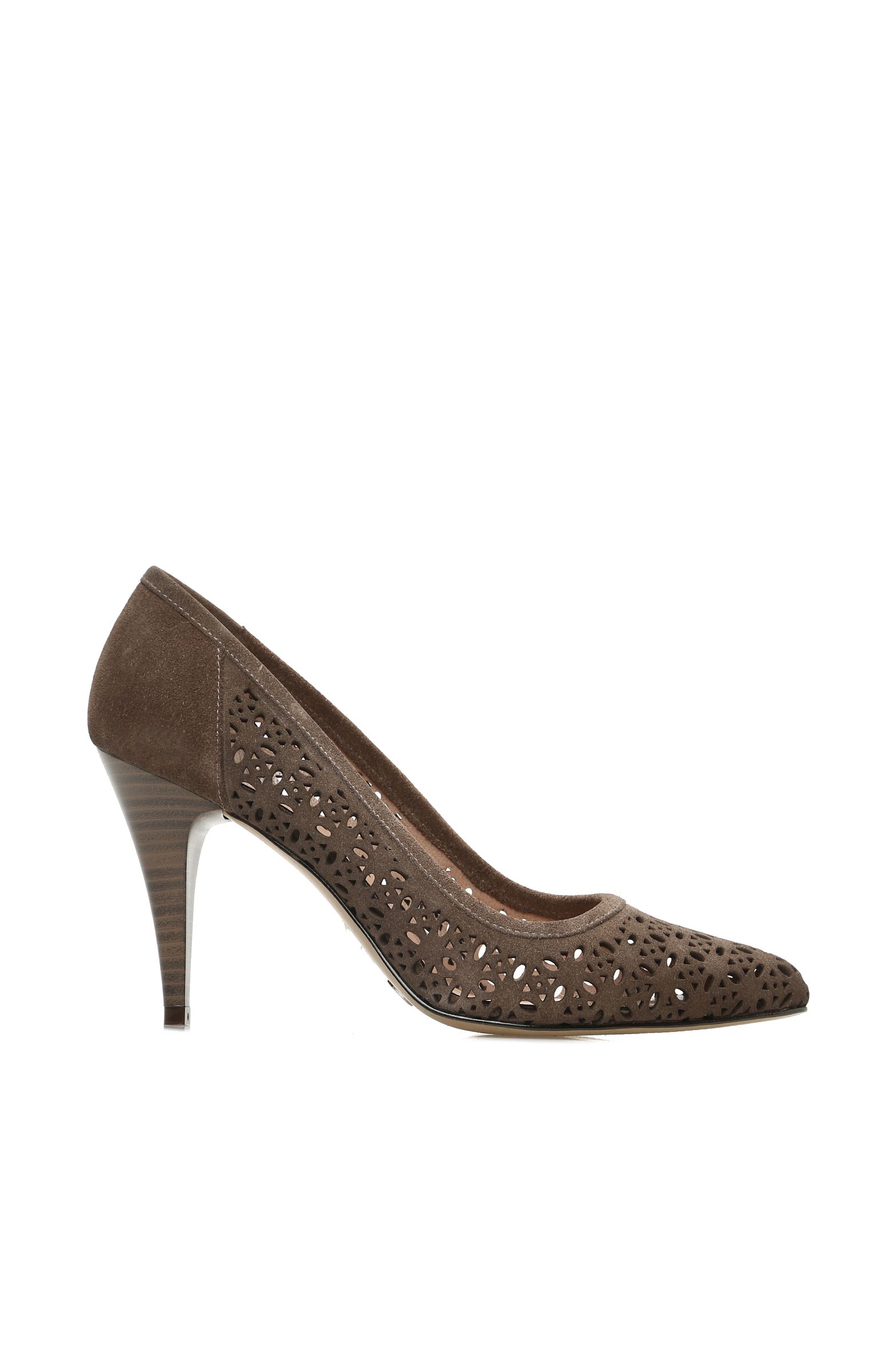 Delikli Vizon Kadın Stiletto Delikli Vizon Kadın Stiletto
