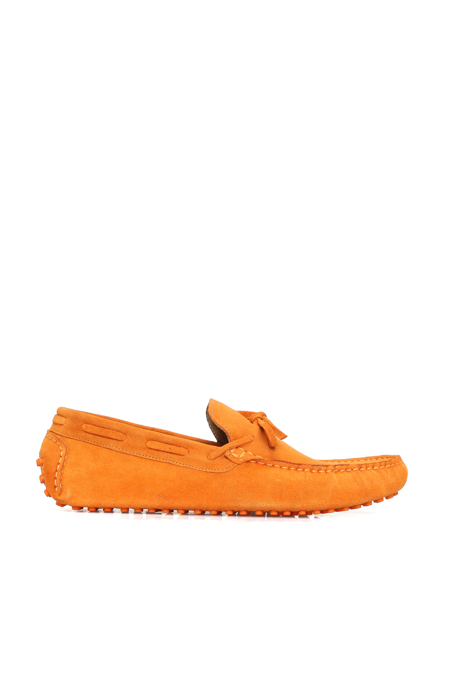 Süet Turuncu Erkek Loafer Süet Turuncu Erkek Loafer