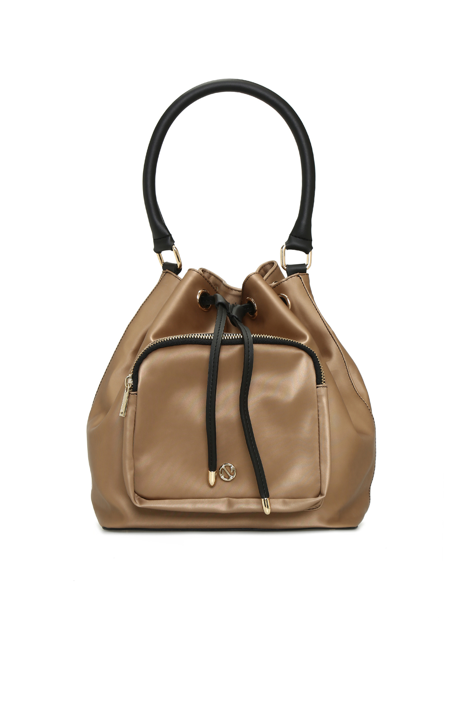 Bej Saten Kadın Çanta