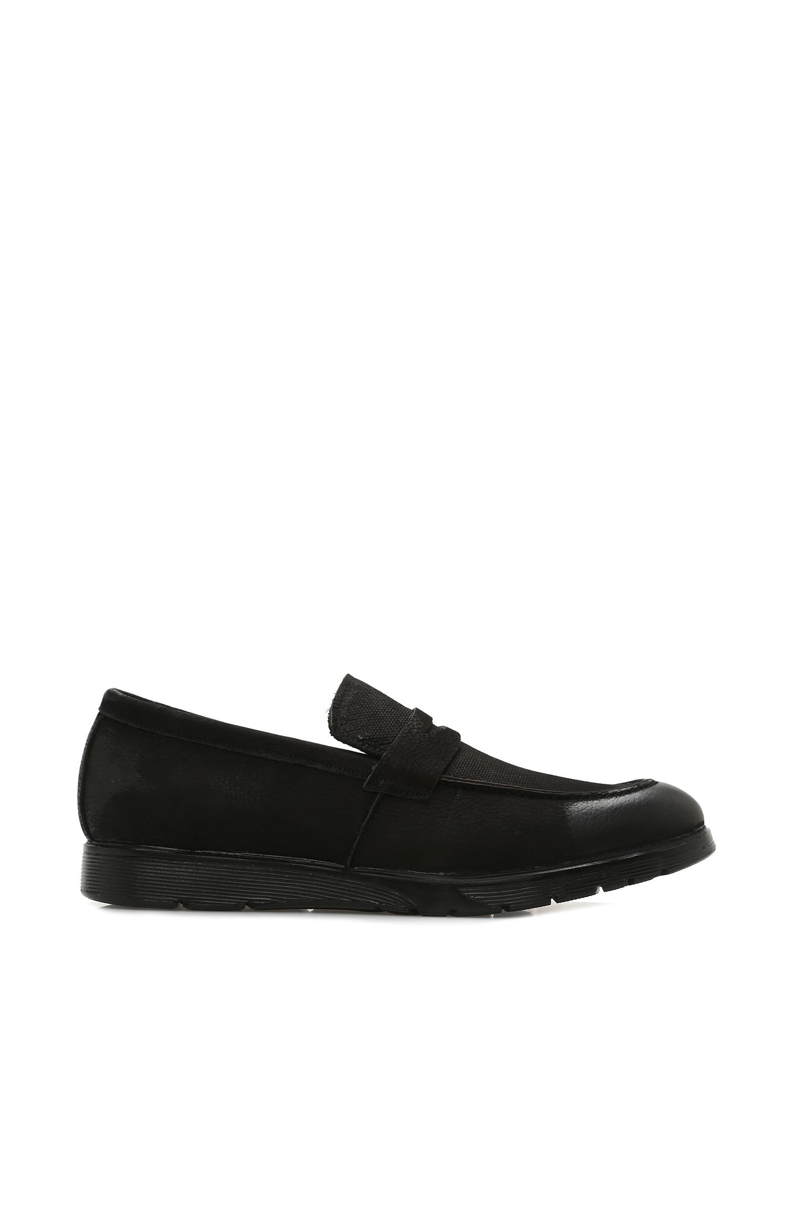 Nubuk Siyah Erkek Loafer Nubuk Siyah Erkek Loafer