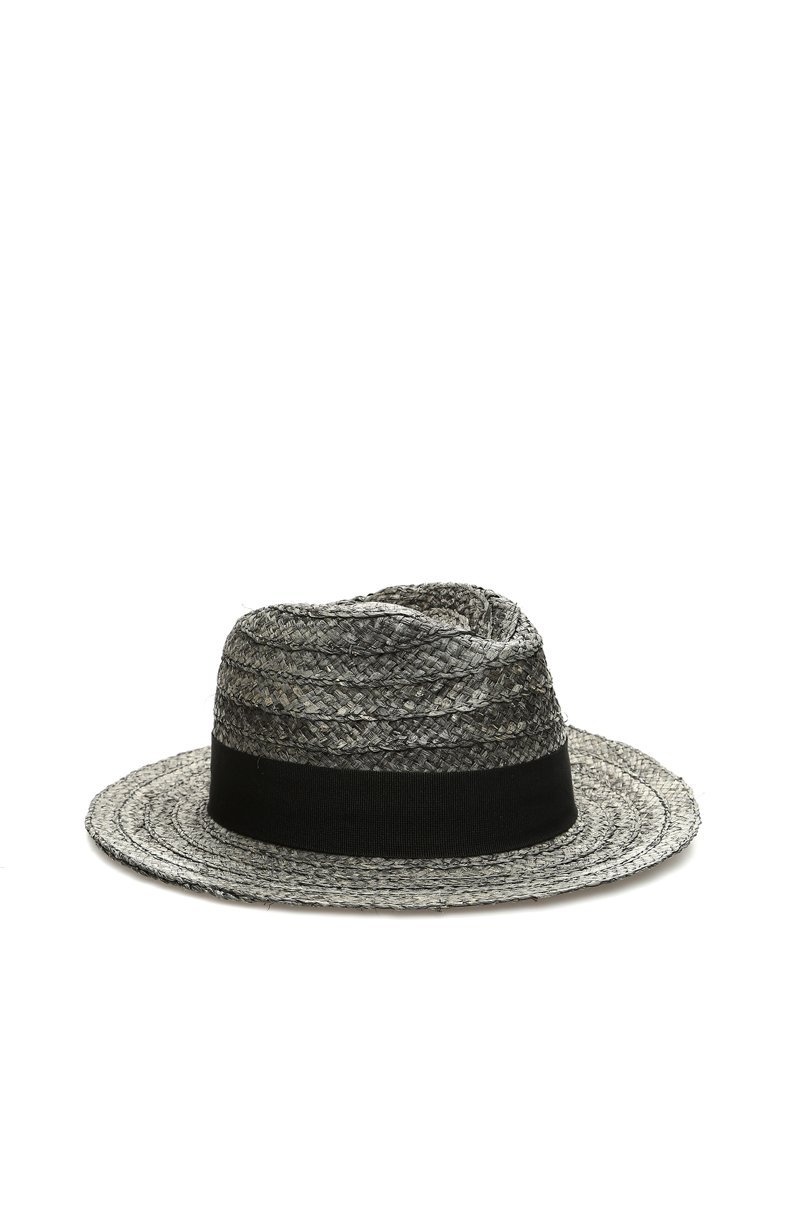 Siyah Hasır Erkek Şapka Siyah Hasır Erkek Şapka