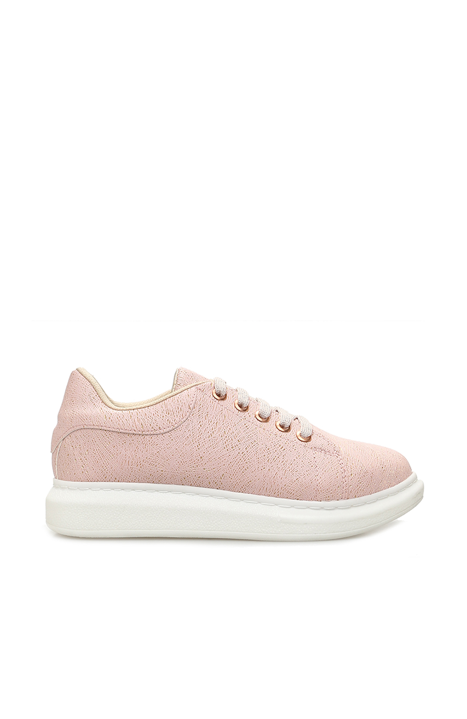Çocuk Pudra Rengi Sneaker Çocuk Pudra Rengi Sneaker