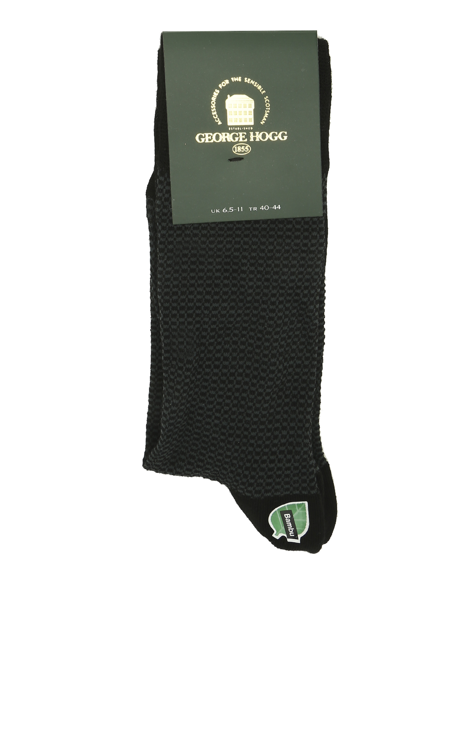 Siyah Bambu Erkek Çorap