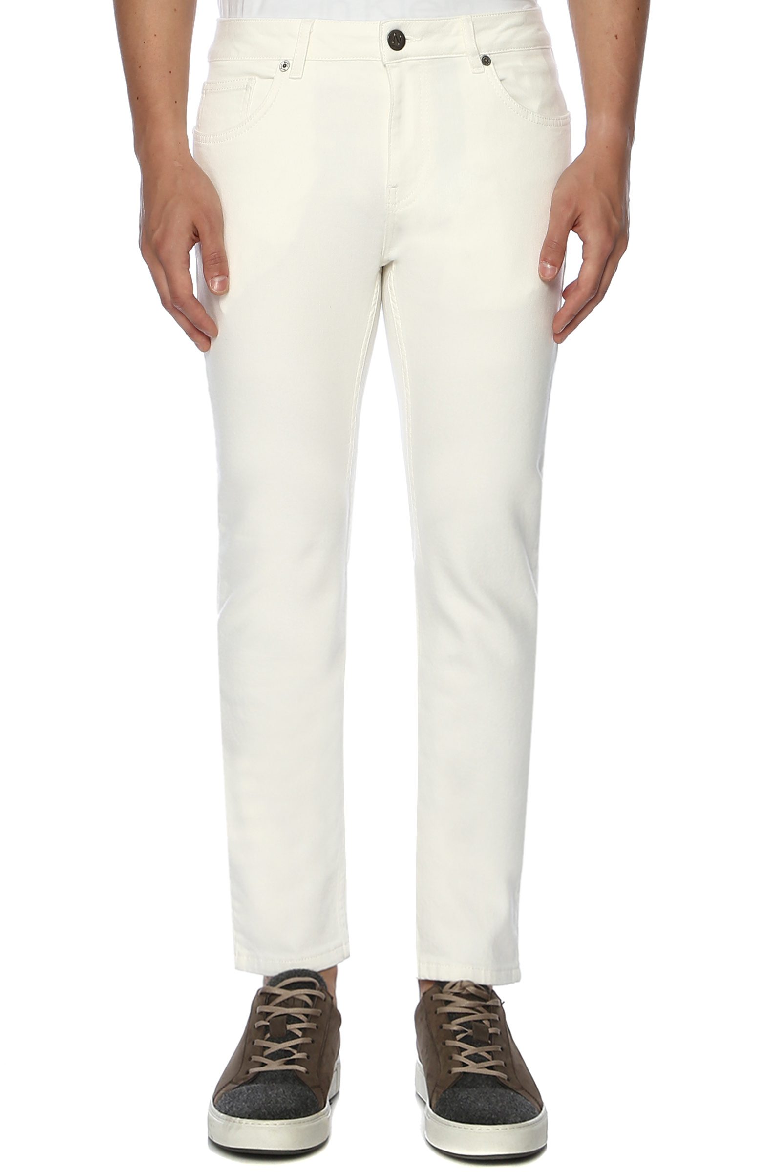 Ekru Casual Pantolon