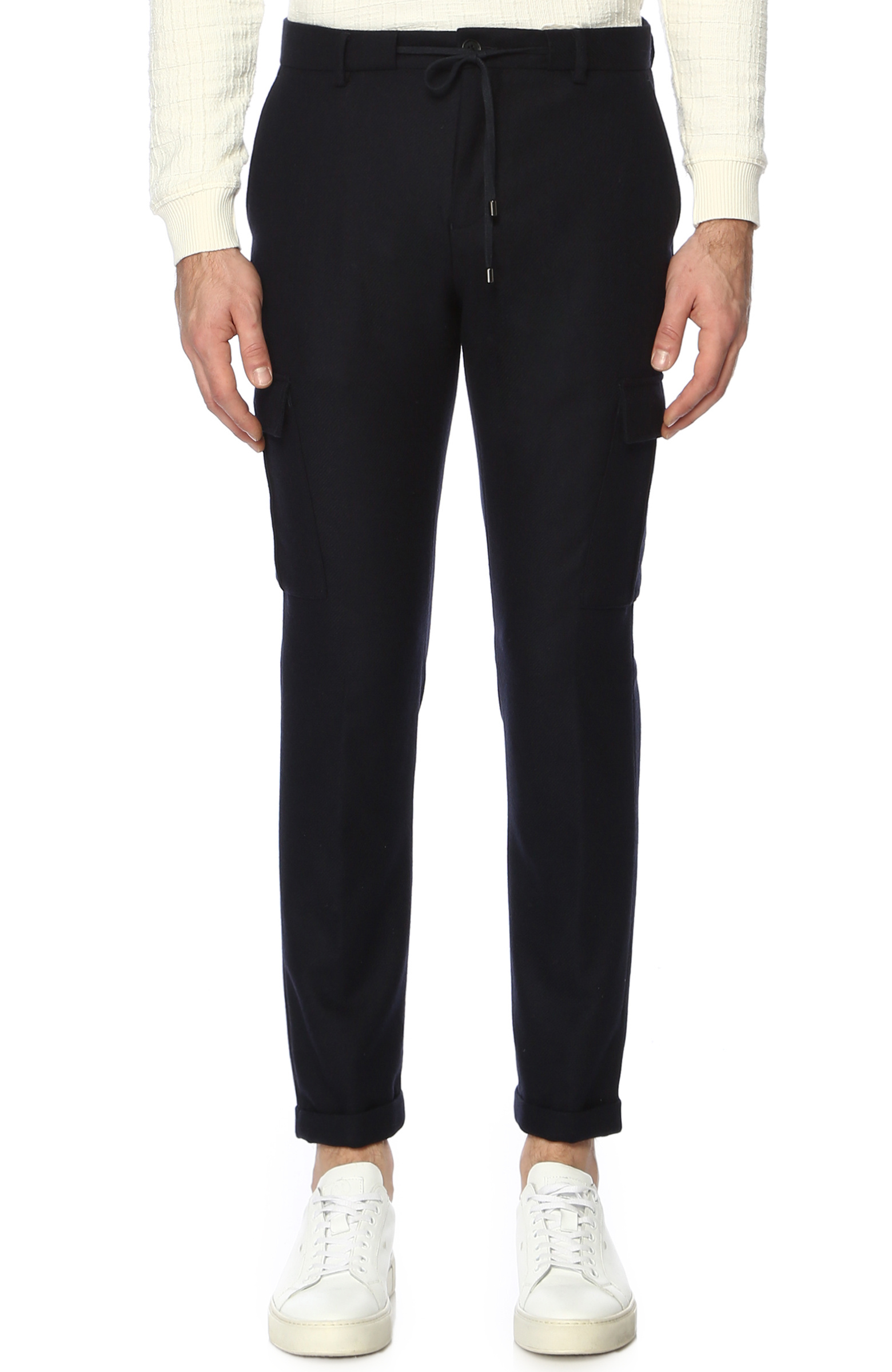 Slim Fit Lacivert Pantolon