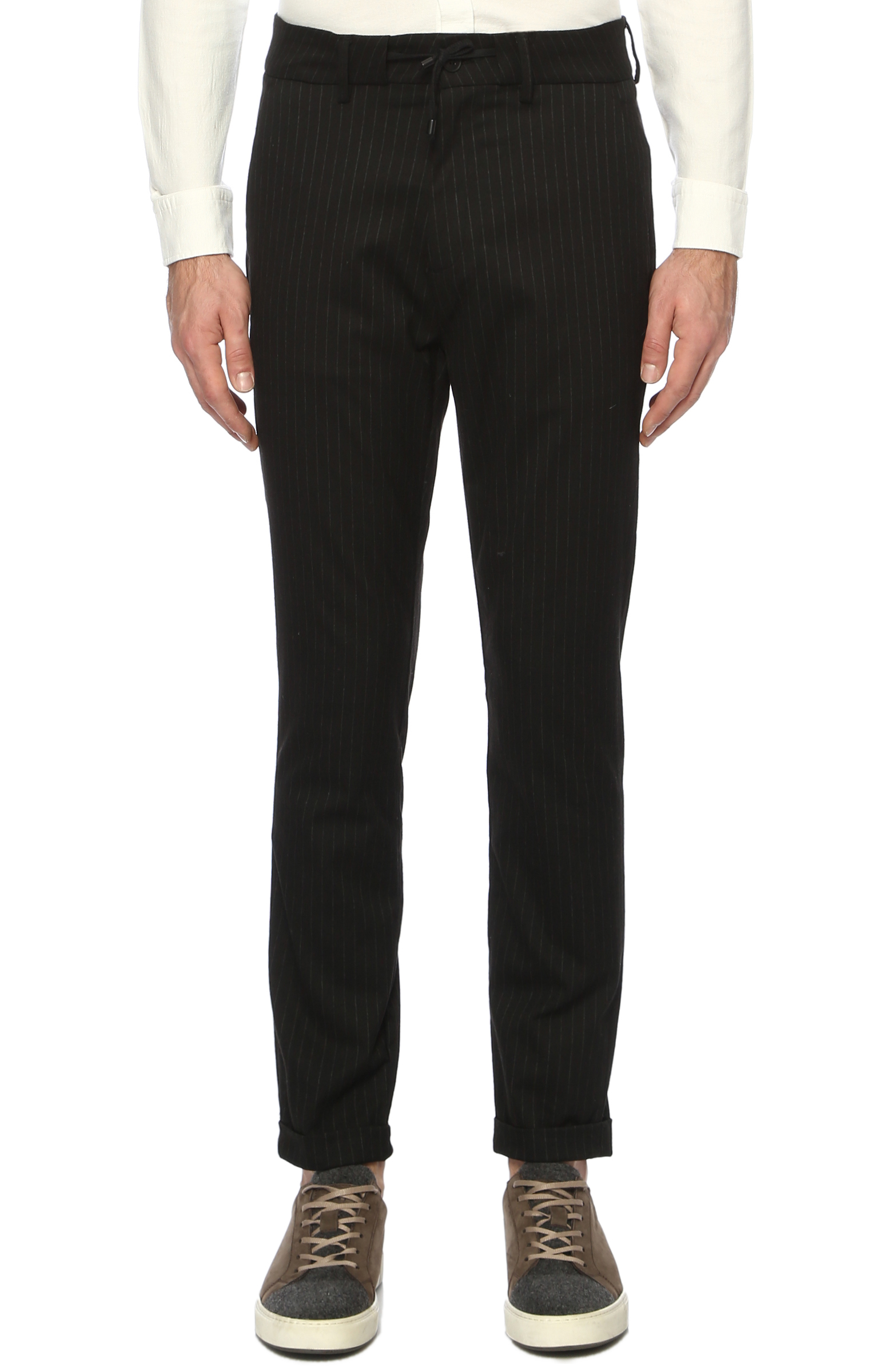 Siyah Çizgili Jogger Pantolon