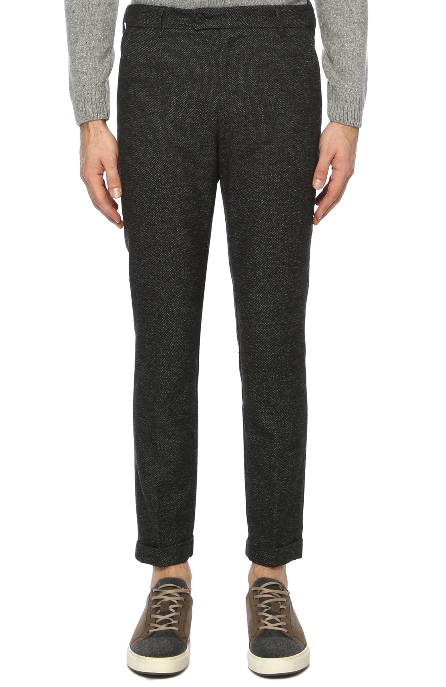 Slim Fit Antrasit Pantolon