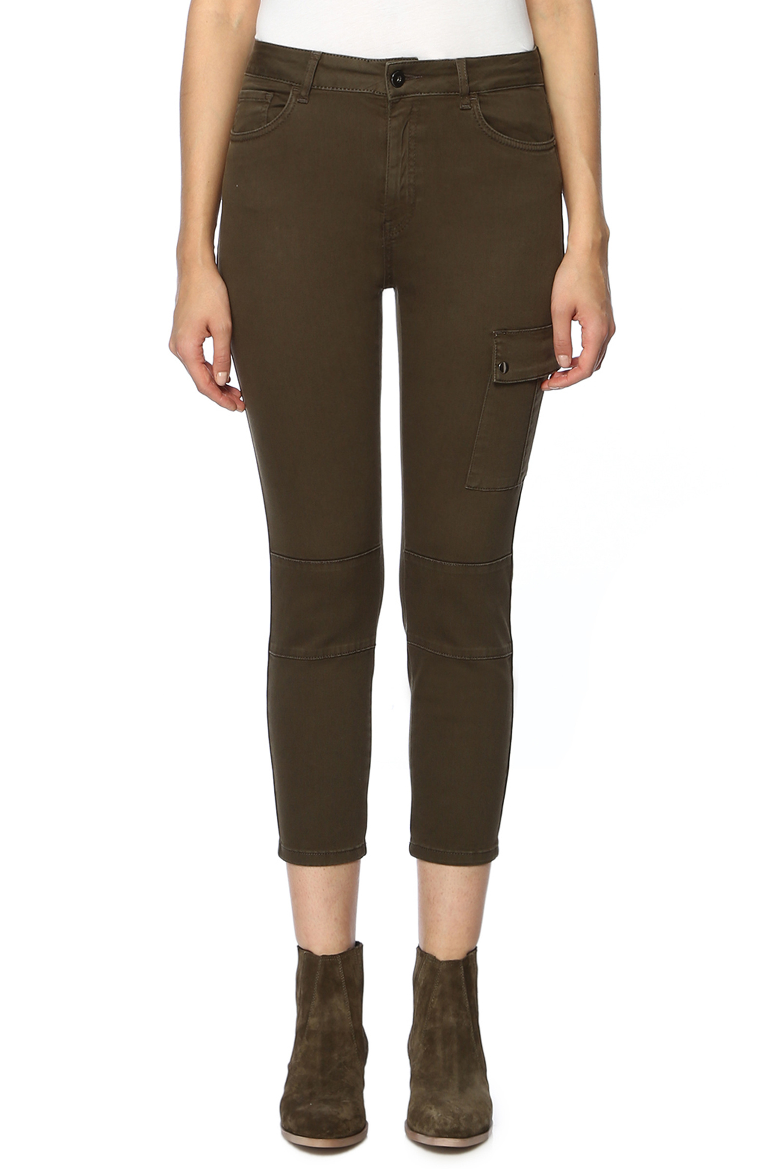 Dar Paça Haki Casual Pantolon