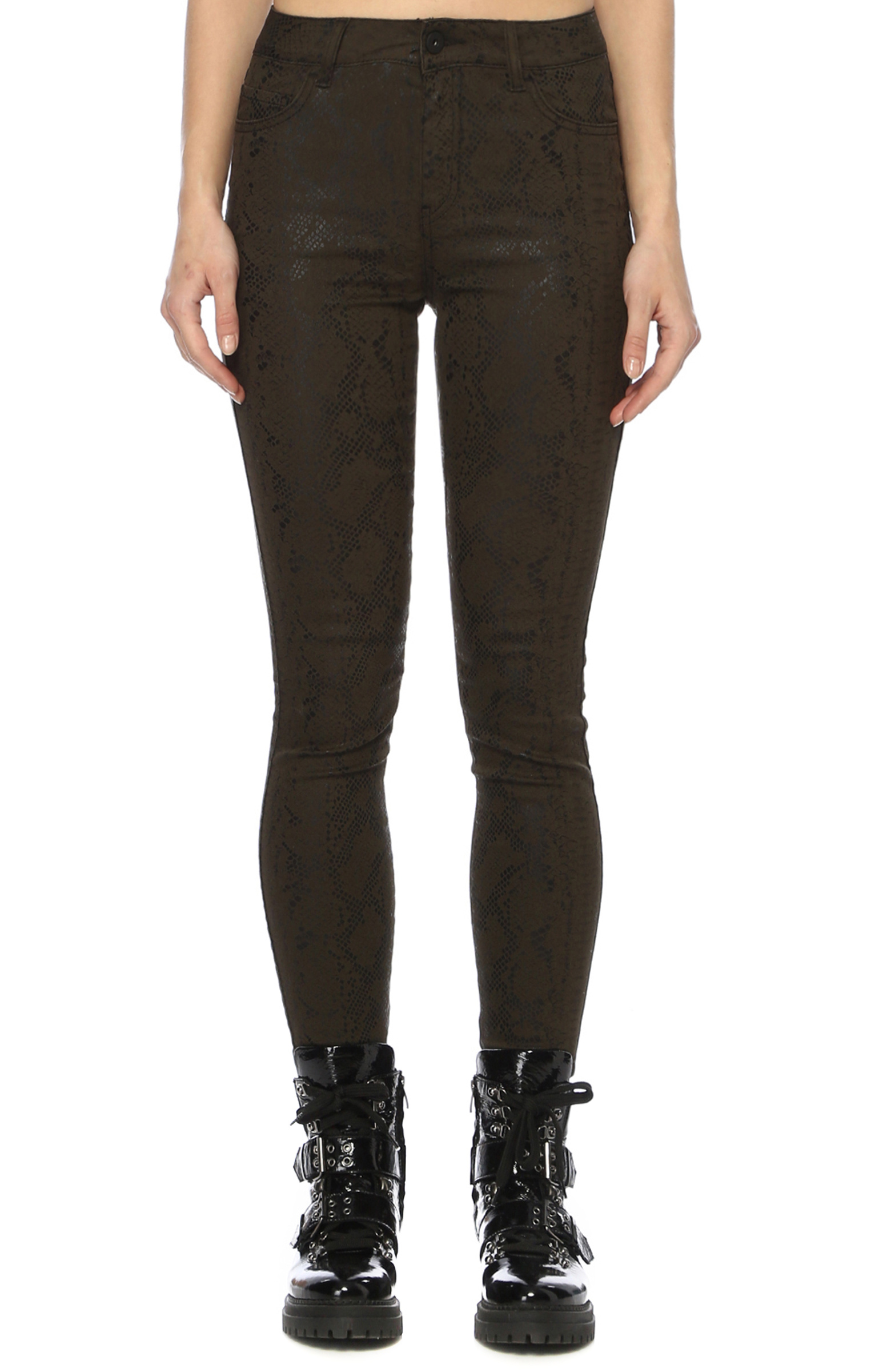 Haki Desenli Casual Pantolon