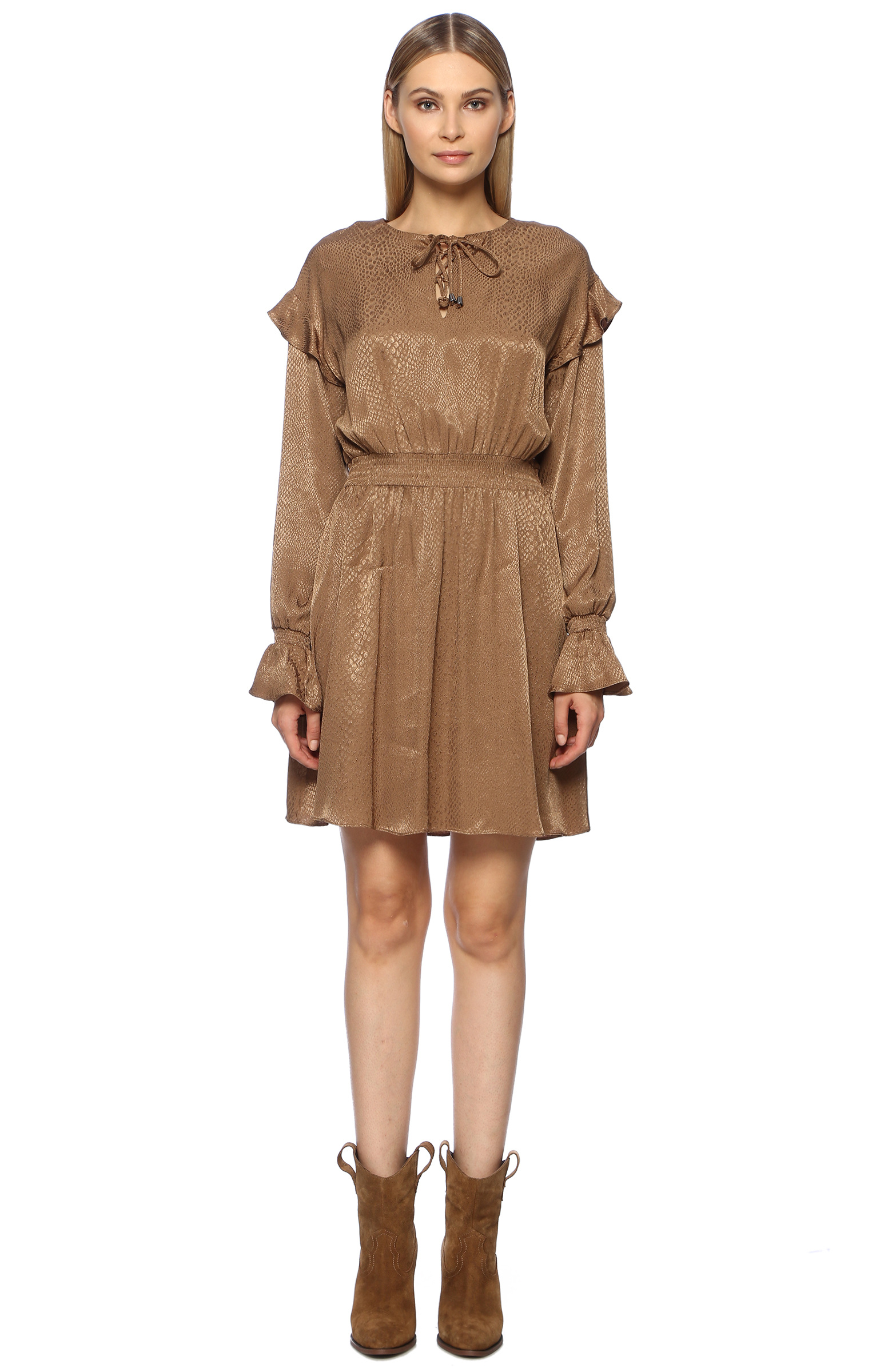 Mini Boy Bakır Elbise