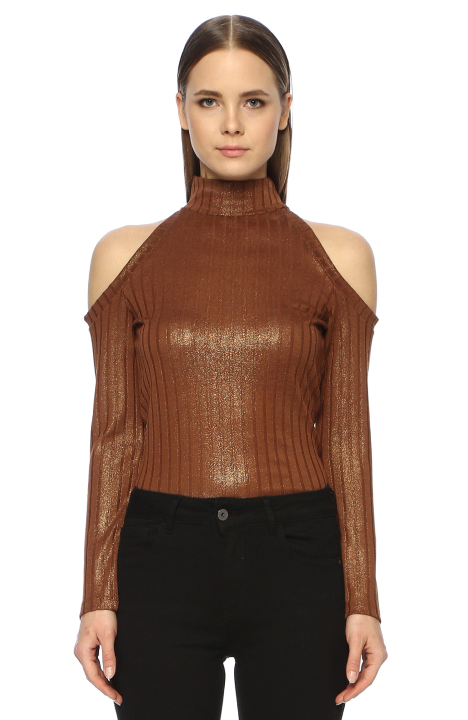 Slim Fit Bakır Tshirt