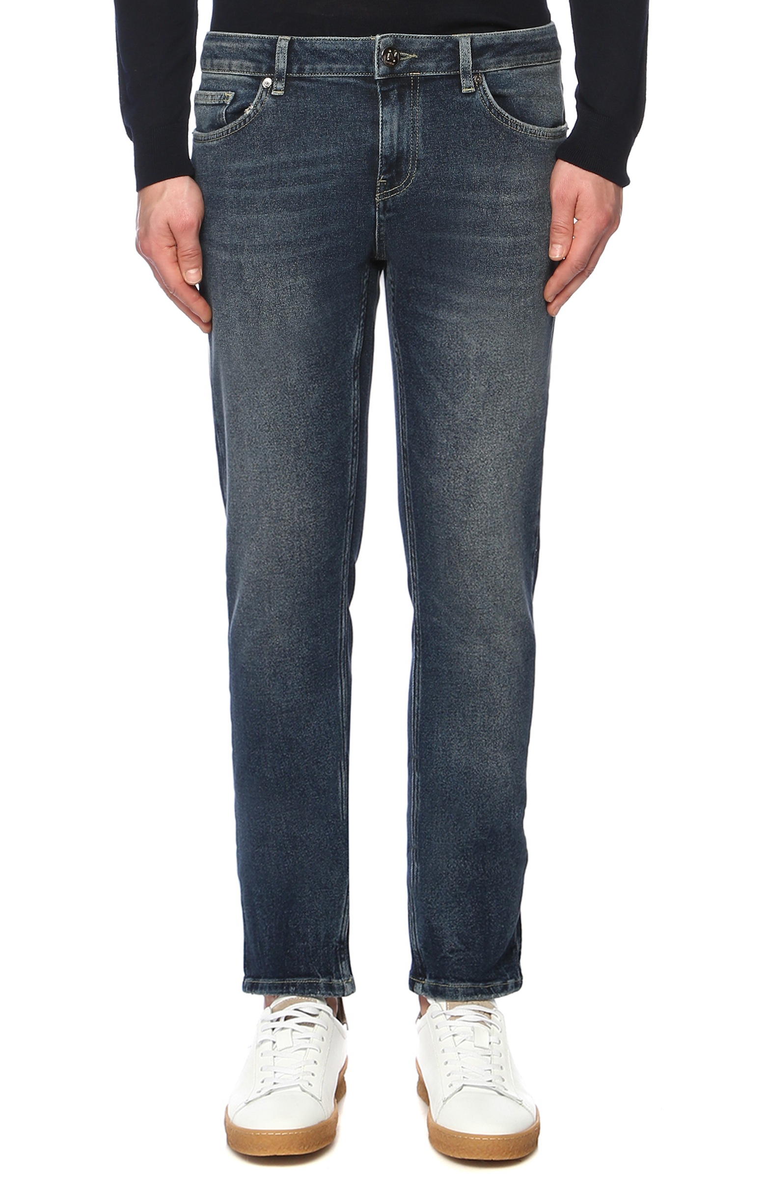 Lacivert Skinny Denim Pantolon Lacivert Skinny Denim Pantolon