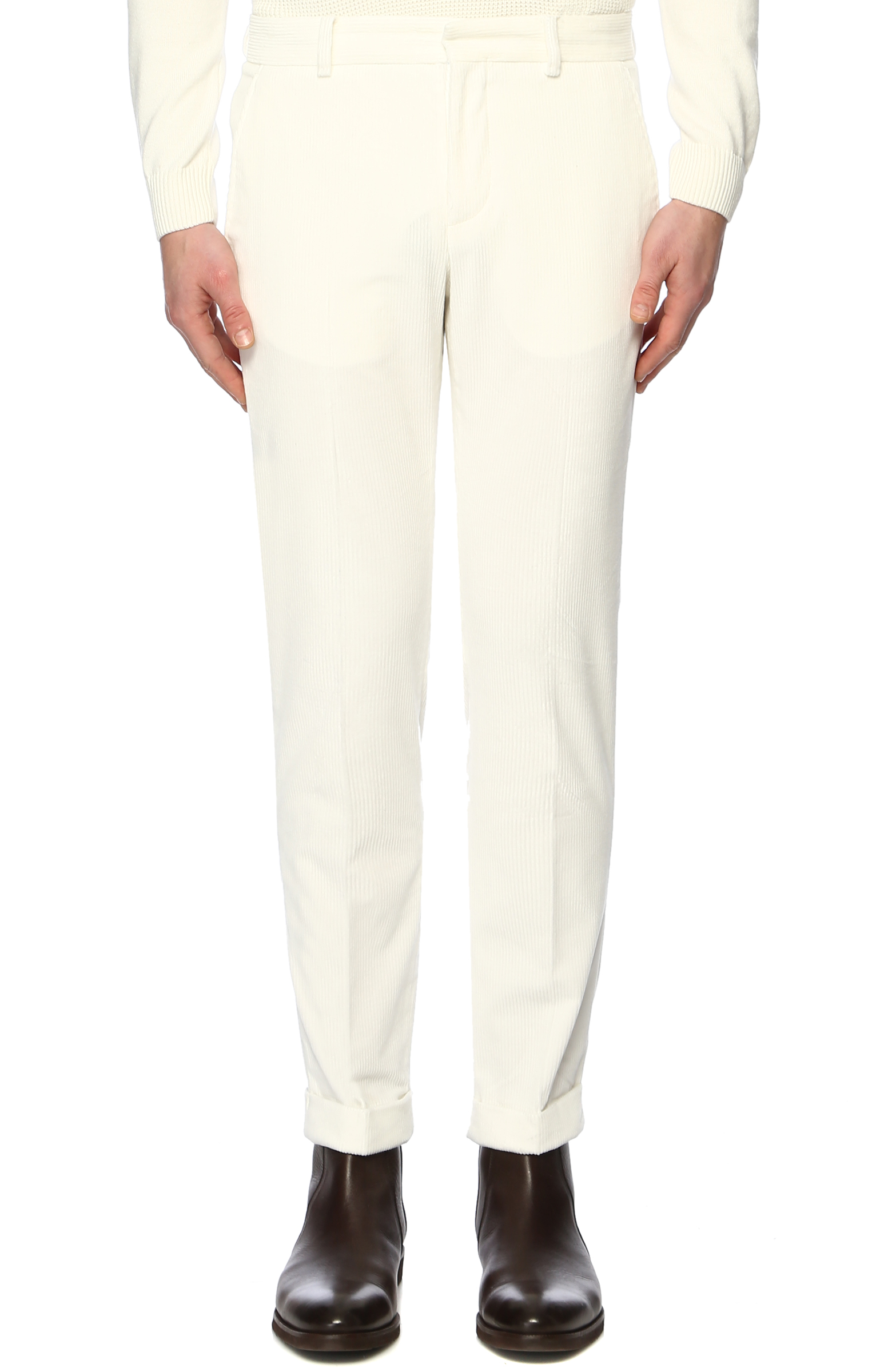 Fitilli Ekru Pantolon Fitilli Ekru Pantolon