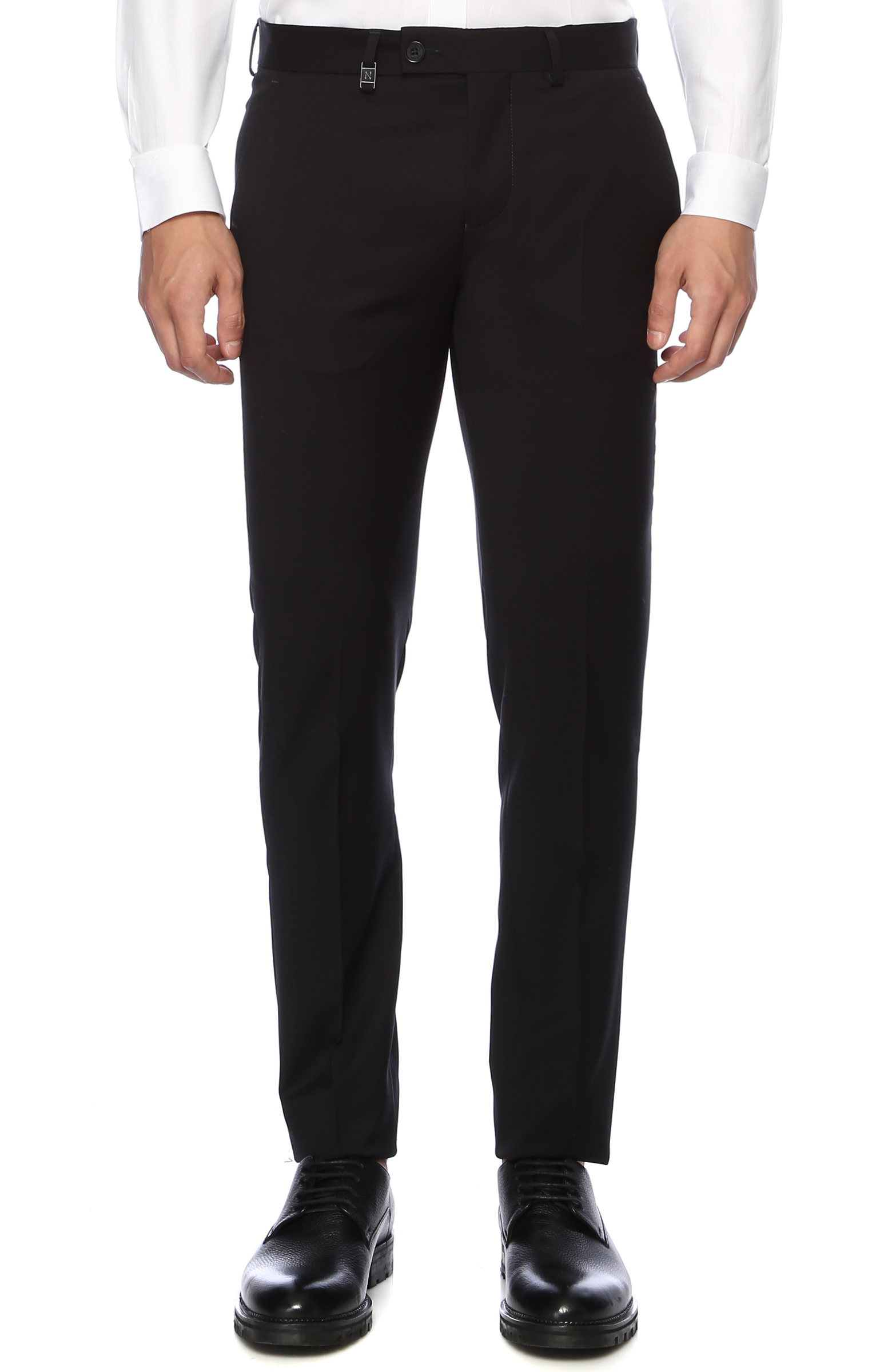 Slim Fit Lacivert Pantolon