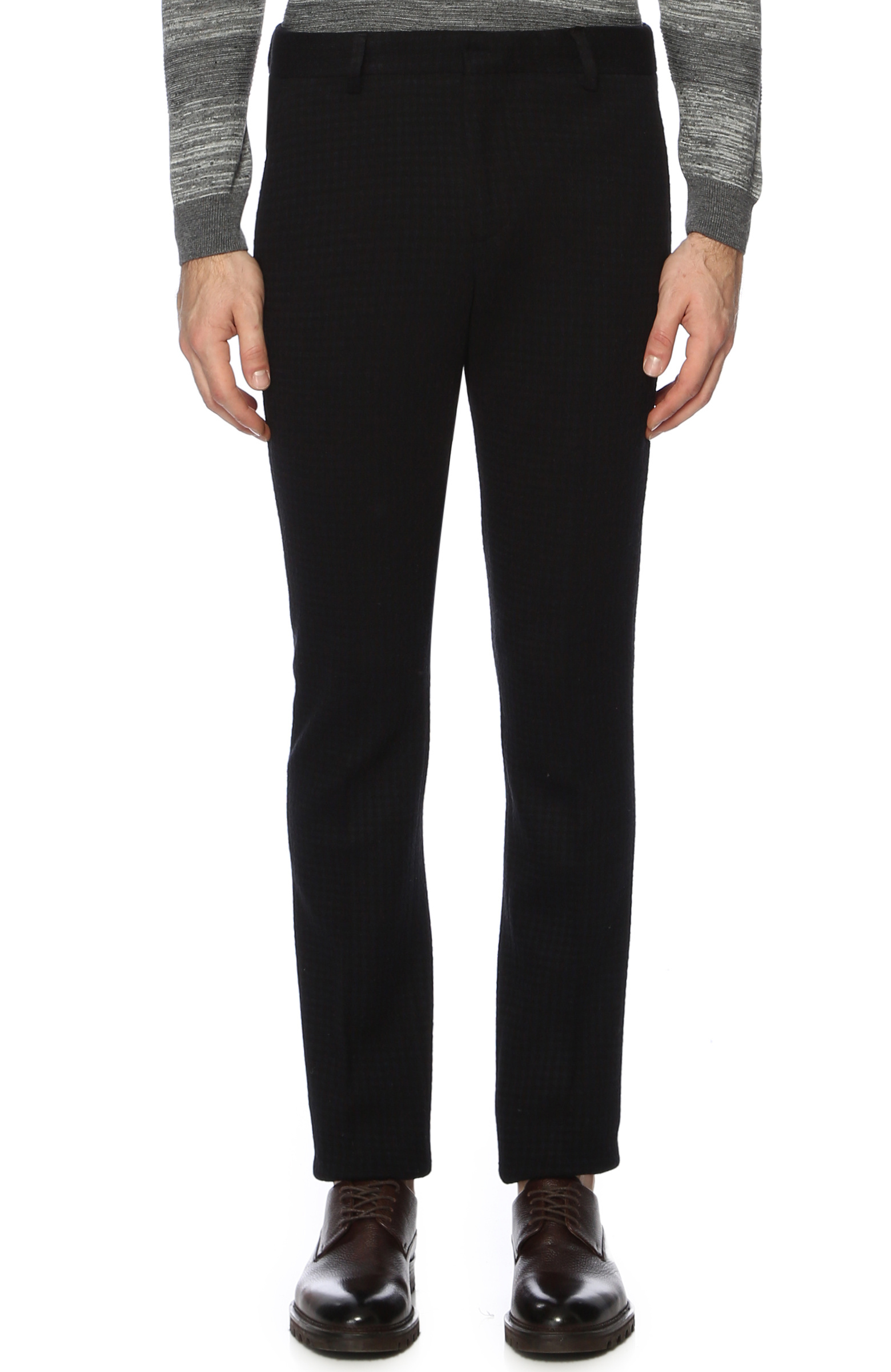 Slim Fit Lacivert Pantolon