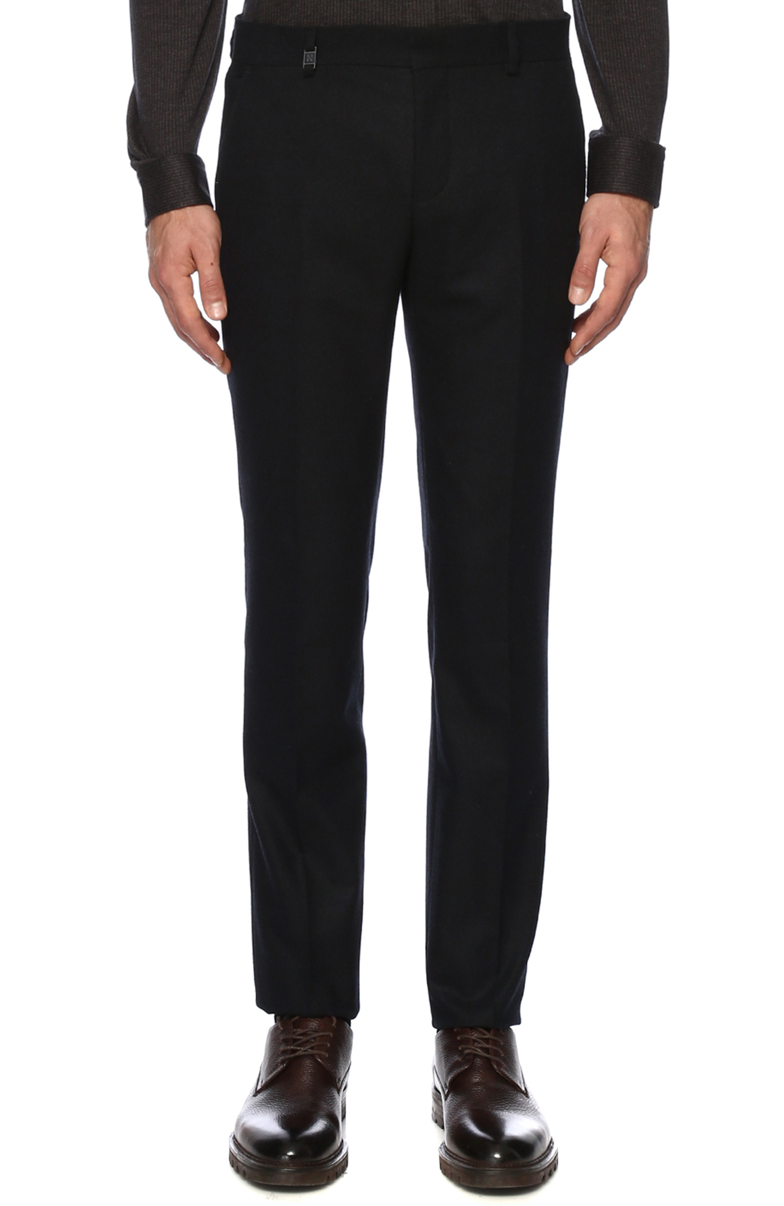 Slim Fit Lacivert Pantolon