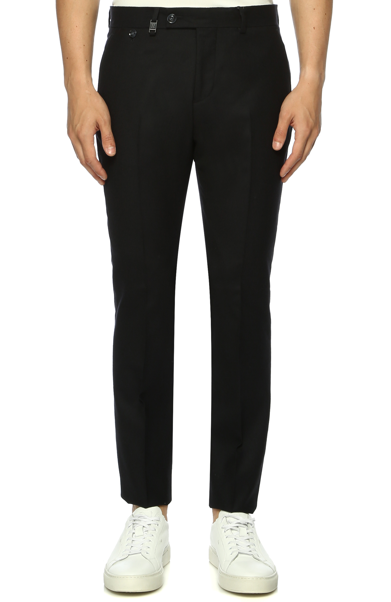 Slim Fit Lacivert Pantolon