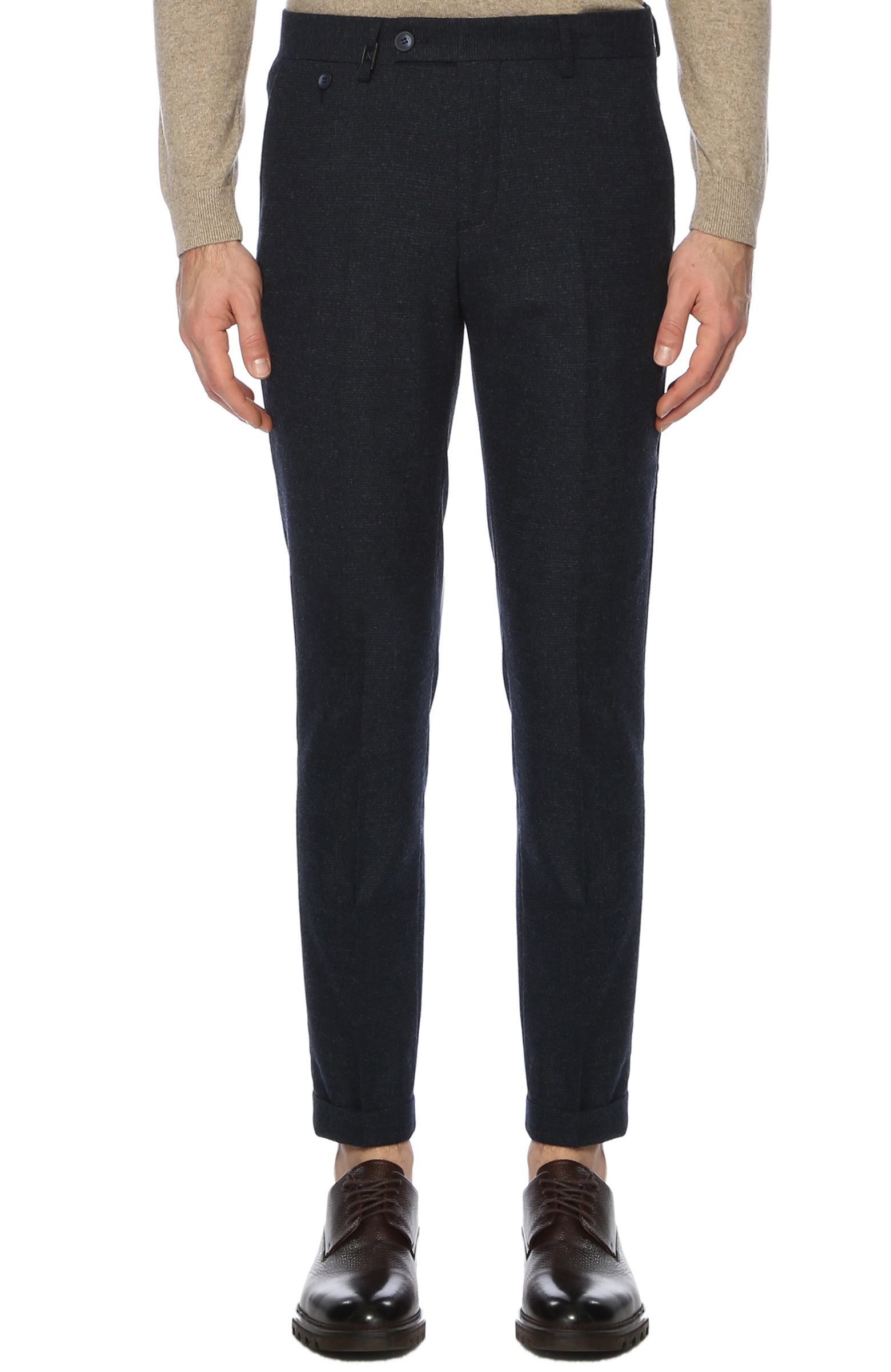 Slim Fit Lacivert Pantolon
